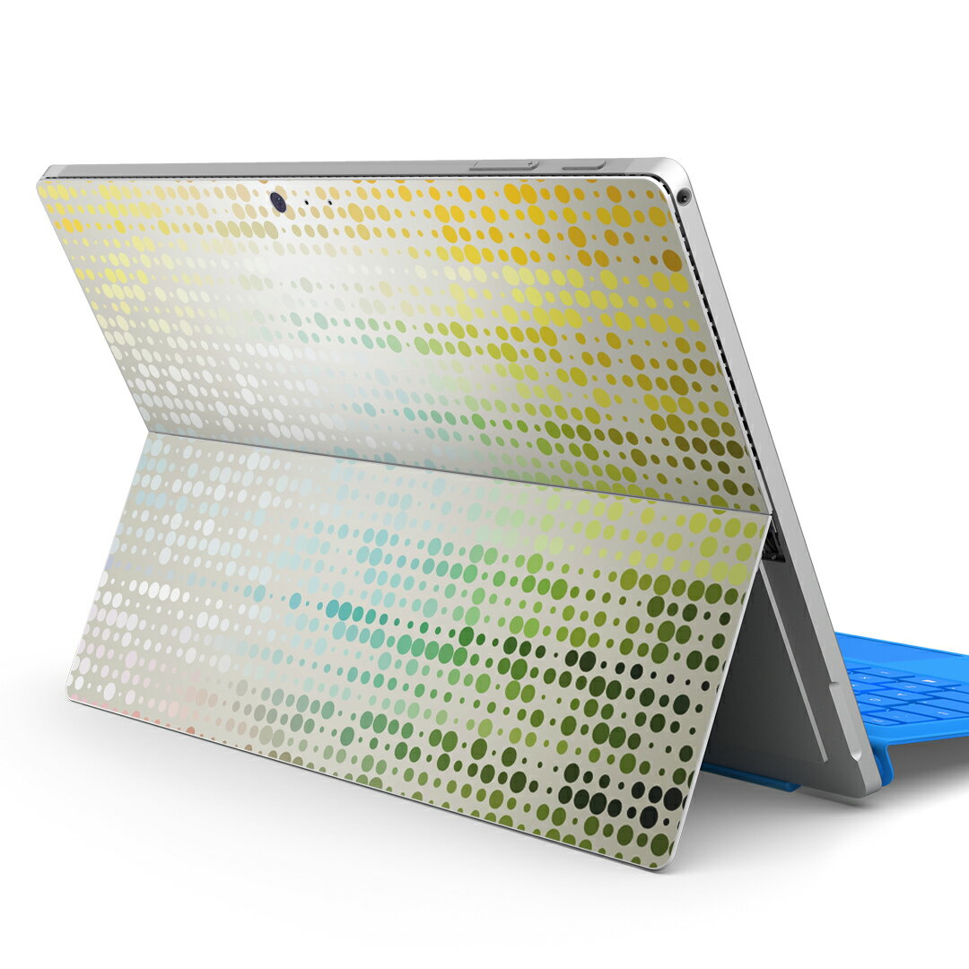 商品特徴・貼るだけでかんたん着せ替え、Surface pro 9 /pro 8 /pro X /pro 7 /2017 /4 専用デザインスキンシール・高精細プリントで写真と遜色のない仕上がり！半光沢シートでしっとりツヤのある表現力・ちょっ...