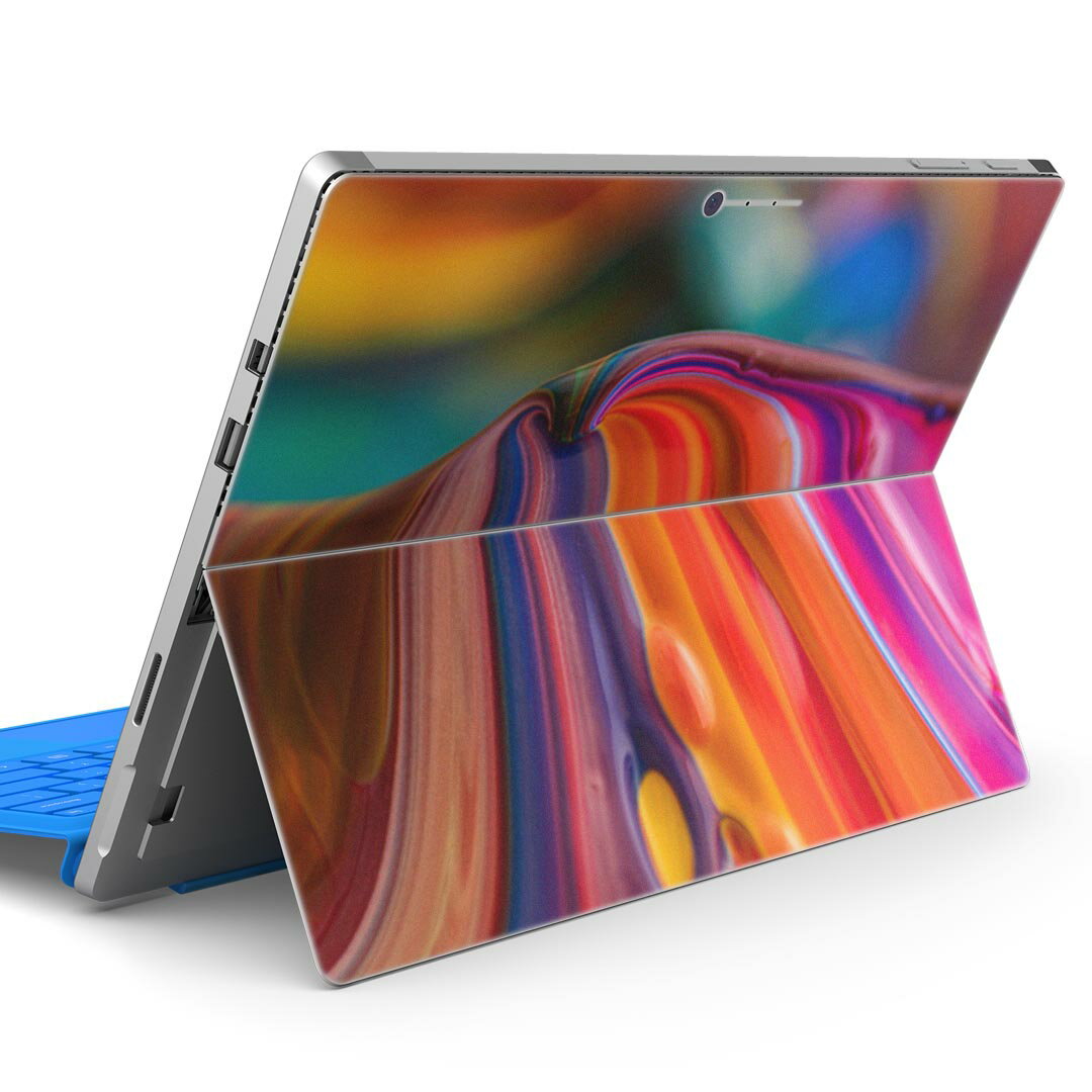 商品特徴・貼るだけでかんたん着せ替え、Surface pro 9 /pro 8 /pro X /pro 7 /2017 /4 専用デザインスキンシール・高精細プリントで写真と遜色のない仕上がり！半光沢シートでしっとりツヤのある表現力・ちょっ...