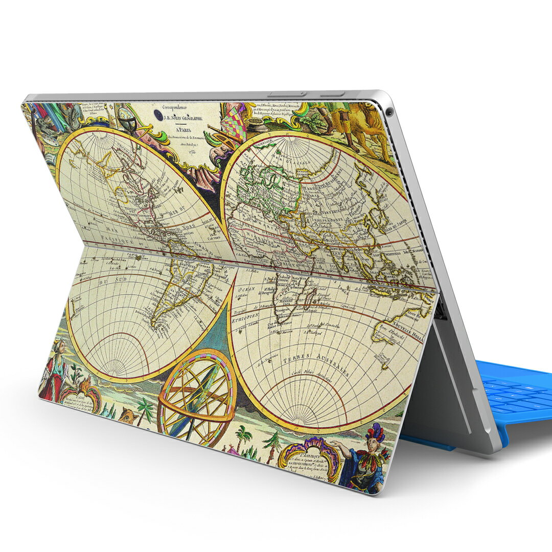 商品特徴・貼るだけでかんたん着せ替え、Surface pro 9 /pro 8 /pro X /pro 7 /2017 /4 専用デザインスキンシール・高精細プリントで写真と遜色のない仕上がり！半光沢シートでしっとりツヤのある表現力・ちょっ...