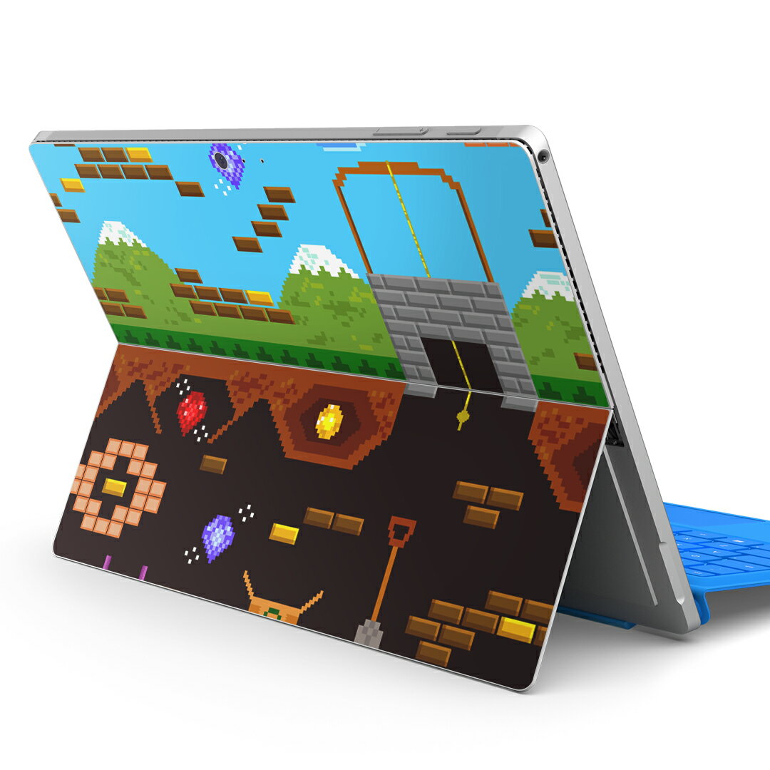 商品特徴・貼るだけでかんたん着せ替え、Surface pro 9 /pro 8 /pro X /pro 7 /2017 /4 専用デザインスキンシール・高精細プリントで写真と遜色のない仕上がり！半光沢シートでしっとりツヤのある表現力・ちょっ...