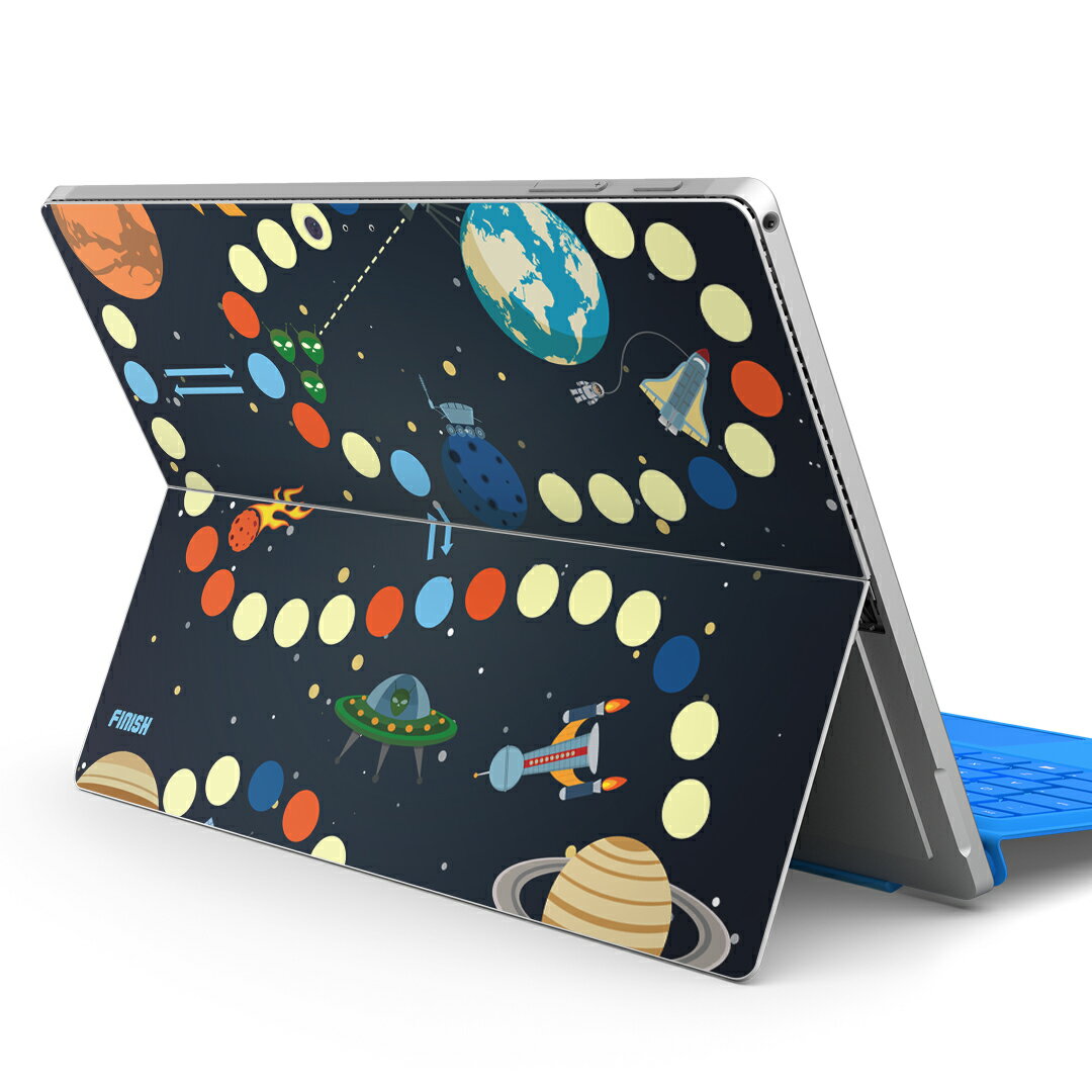 商品特徴・貼るだけでかんたん着せ替え、Surface pro 9 /pro 8 /pro X /pro 7 /2017 /4 専用デザインスキンシール・高精細プリントで写真と遜色のない仕上がり！半光沢シートでしっとりツヤのある表現力・ちょっ...