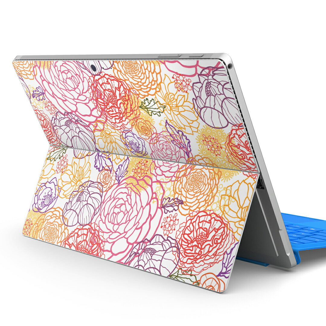 商品特徴・貼るだけでかんたん着せ替え、Surface pro 9 /pro 8 /pro X /pro 7 /2017 /4 専用デザインスキンシール・高精細プリントで写真と遜色のない仕上がり！半光沢シートでしっとりツヤのある表現力・ちょっ...