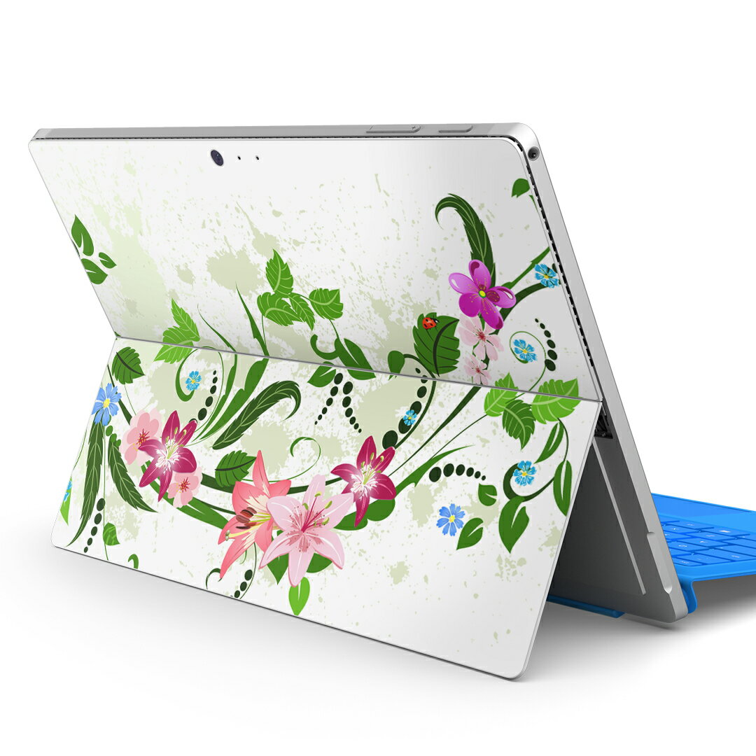 商品特徴・貼るだけでかんたん着せ替え、Surface pro 9 /pro 8 /pro X /pro 7 /2017 /4 専用デザインスキンシール・高精細プリントで写真と遜色のない仕上がり！半光沢シートでしっとりツヤのある表現力・ちょっ...