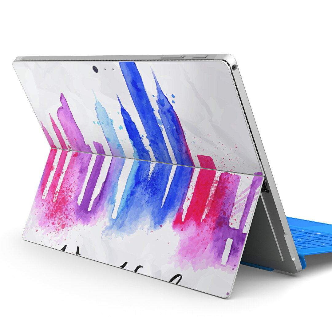 商品特徴・貼るだけでかんたん着せ替え、Surface pro 9 /pro 8 /pro X /pro 7 /2017 /4 専用デザインスキンシール・高精細プリントで写真と遜色のない仕上がり！半光沢シートでしっとりツヤのある表現力・ちょっ...