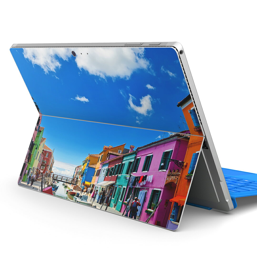 商品特徴・貼るだけでかんたん着せ替え、Surface pro 9 /pro 8 /pro X /pro 7 /2017 /4 専用デザインスキンシール・高精細プリントで写真と遜色のない仕上がり！半光沢シートでしっとりツヤのある表現力・ちょっ...