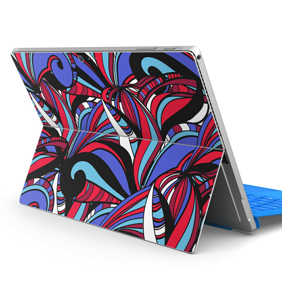 商品特徴・貼るだけでかんたん着せ替え、Surface pro 9 /pro 8 /pro X /pro 7 /2017 /4 専用デザインスキンシール・高精細プリントで写真と遜色のない仕上がり！半光沢シートでしっとりツヤのある表現力・ちょっ...