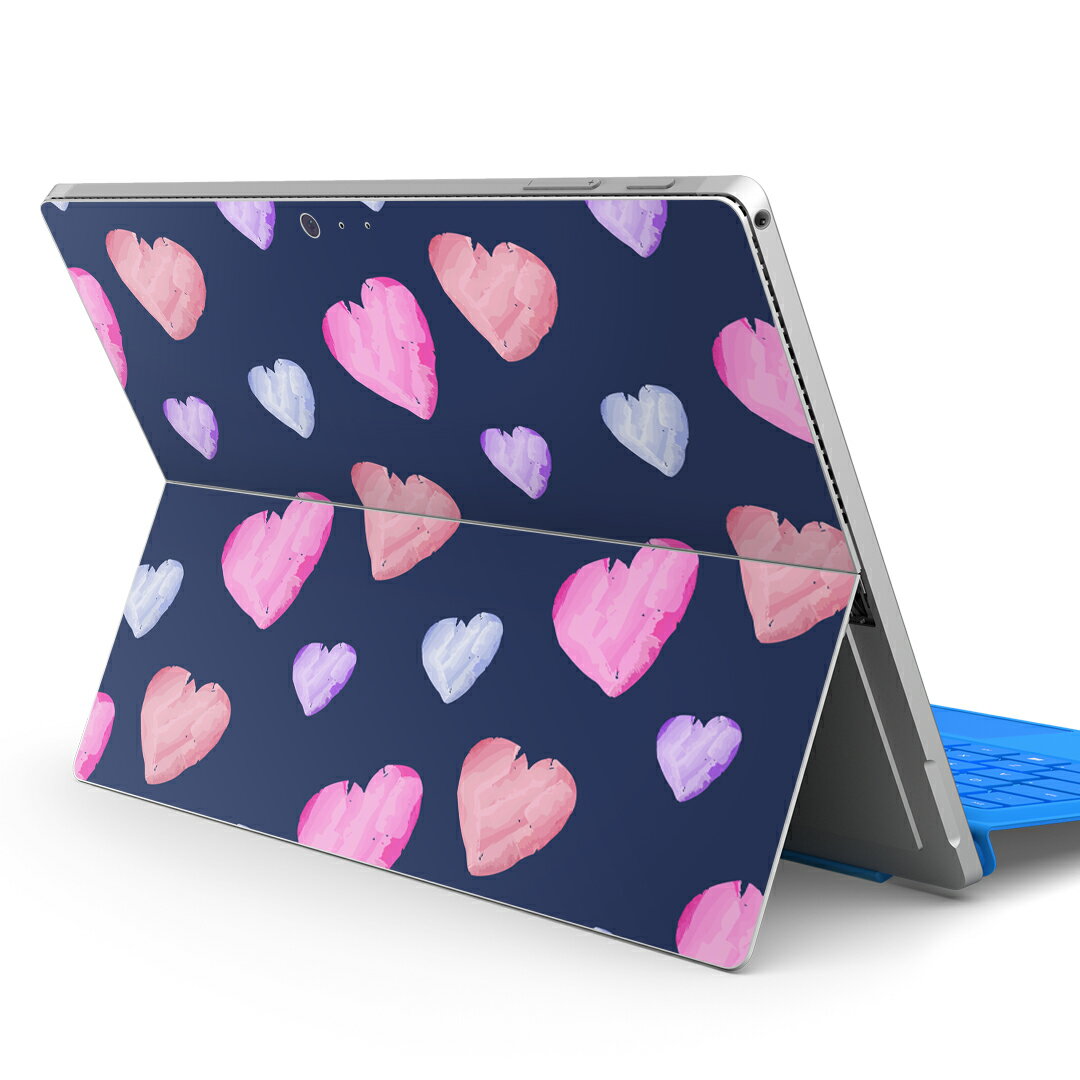 商品特徴・貼るだけでかんたん着せ替え、Surface pro 9 /pro 8 /pro X /pro 7 /2017 /4 専用デザインスキンシール・高精細プリントで写真と遜色のない仕上がり！半光沢シートでしっとりツヤのある表現力・ちょっ...