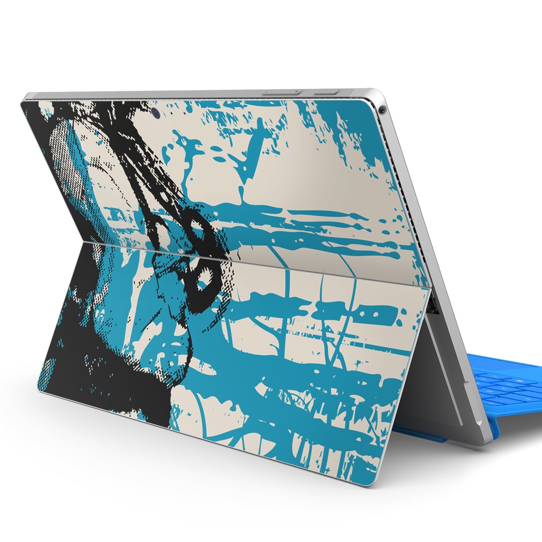 商品特徴・貼るだけでかんたん着せ替え、Surface pro 9 /pro 8 /pro X /pro 7 /2017 /4 専用デザインスキンシール・高精細プリントで写真と遜色のない仕上がり！半光沢シートでしっとりツヤのある表現力・ちょっ...