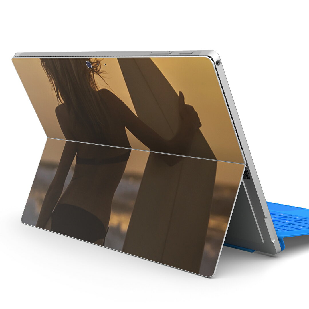 商品特徴・貼るだけでかんたん着せ替え、Surface pro 9 /pro 8 /pro X /pro 7 /2017 /4 専用デザインスキンシール・高精細プリントで写真と遜色のない仕上がり！半光沢シートでしっとりツヤのある表現力・ちょっ...