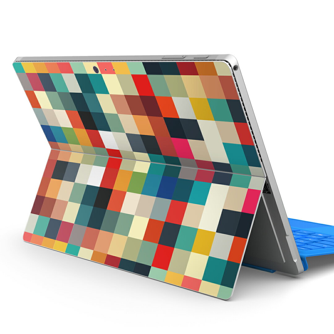 商品特徴・貼るだけでかんたん着せ替え、Surface pro 9 /pro 8 /pro X /pro 7 /2017 /4 専用デザインスキンシール・高精細プリントで写真と遜色のない仕上がり！半光沢シートでしっとりツヤのある表現力・ちょっ...