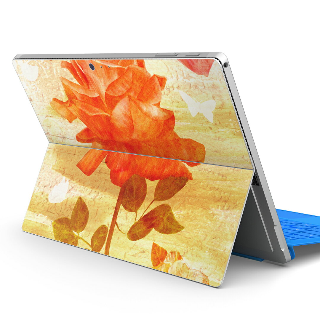 商品特徴・貼るだけでかんたん着せ替え、Surface pro 9 /pro 8 /pro X /pro 7 /2017 /4 専用デザインスキンシール・高精細プリントで写真と遜色のない仕上がり！半光沢シートでしっとりツヤのある表現力・ちょっ...