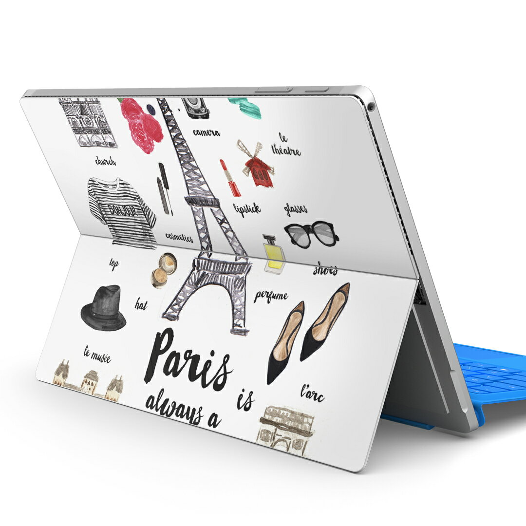 商品特徴・貼るだけでかんたん着せ替え、Surface pro 9 /pro 8 /pro X /pro 7 /2017 /4 専用デザインスキンシール・高精細プリントで写真と遜色のない仕上がり！半光沢シートでしっとりツヤのある表現力・ちょっ...