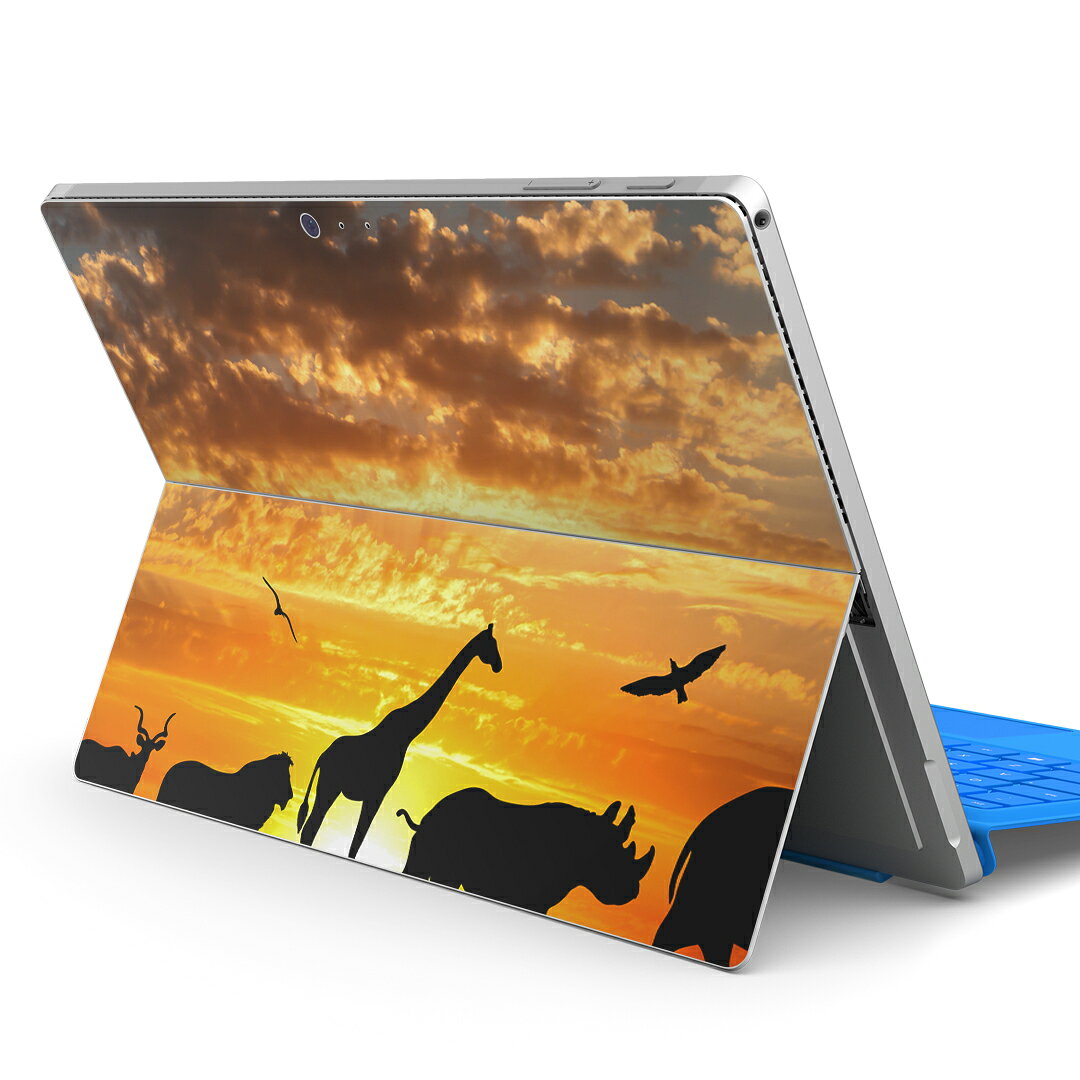 商品特徴・貼るだけでかんたん着せ替え、Surface pro 9 /pro 8 /pro X /pro 7 /2017 /4 専用デザインスキンシール・高精細プリントで写真と遜色のない仕上がり！半光沢シートでしっとりツヤのある表現力・ちょっ...