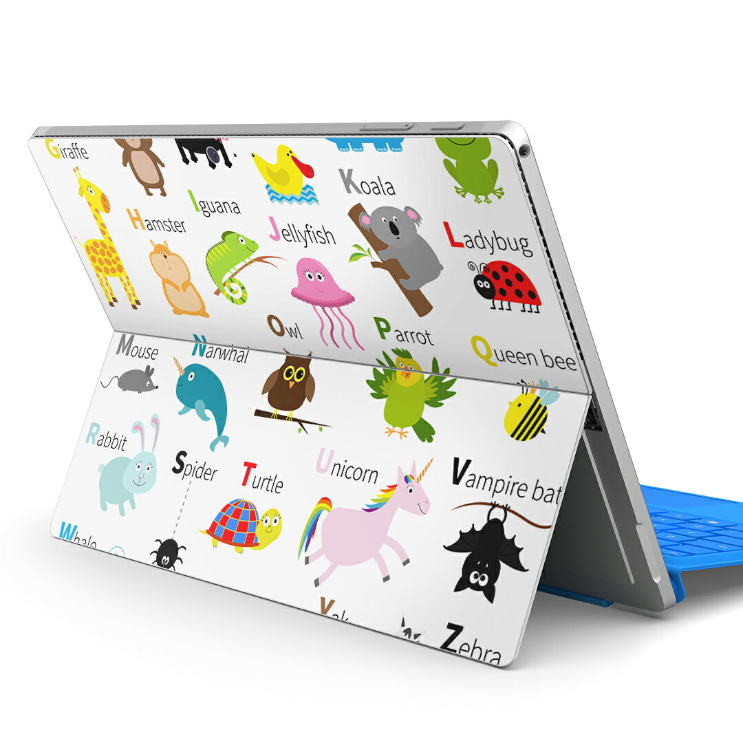 商品特徴・貼るだけでかんたん着せ替え、Surface pro 9 /pro 8 /pro X /pro 7 /2017 /4 専用デザインスキンシール・高精細プリントで写真と遜色のない仕上がり！半光沢シートでしっとりツヤのある表現力・ちょっ...