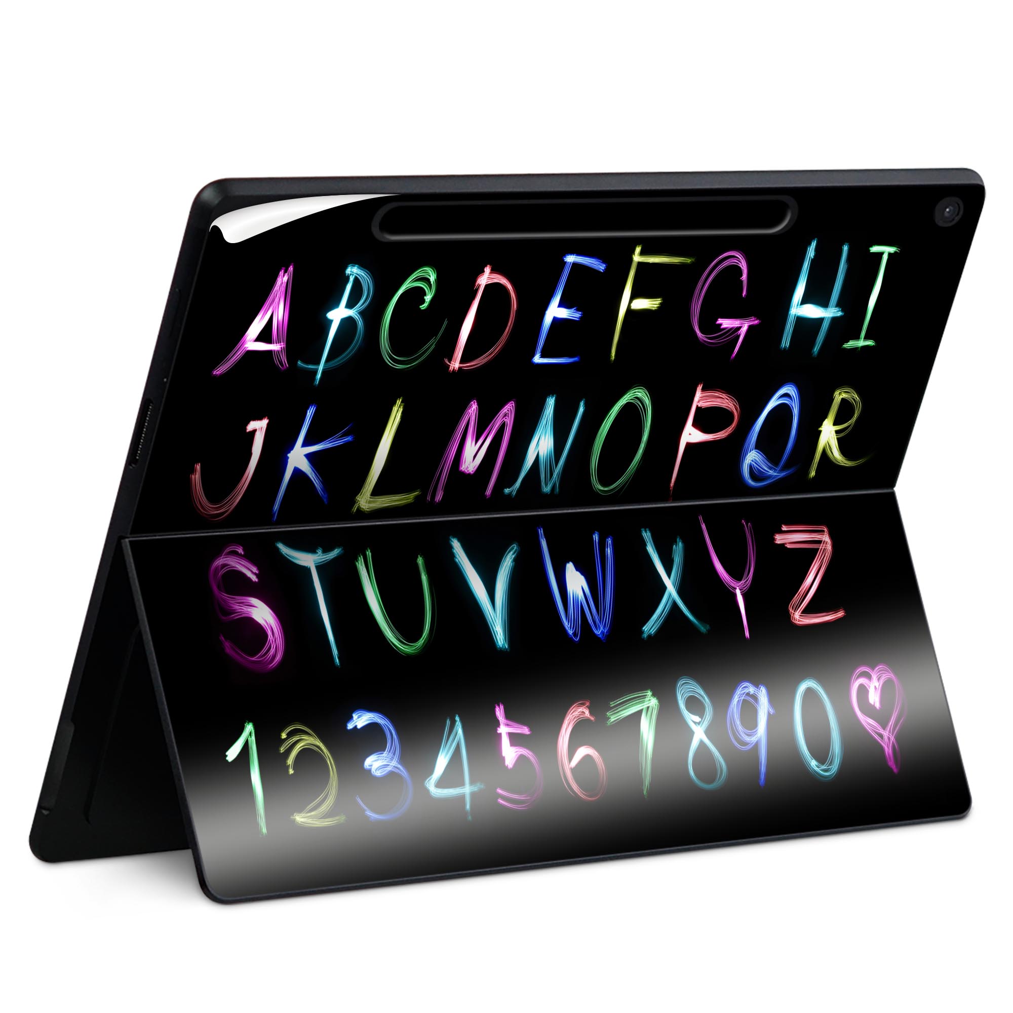 商品特徴・貼るだけでかんたん着せ替え、Surfac Pro 12インチ(2025) 共通対応デザインスキンシール・高精細プリントで写真と遜色のない仕上がり！半光沢シートでしっとりツヤのある表現力・ちょっとしたすり傷からSurface本体を保...