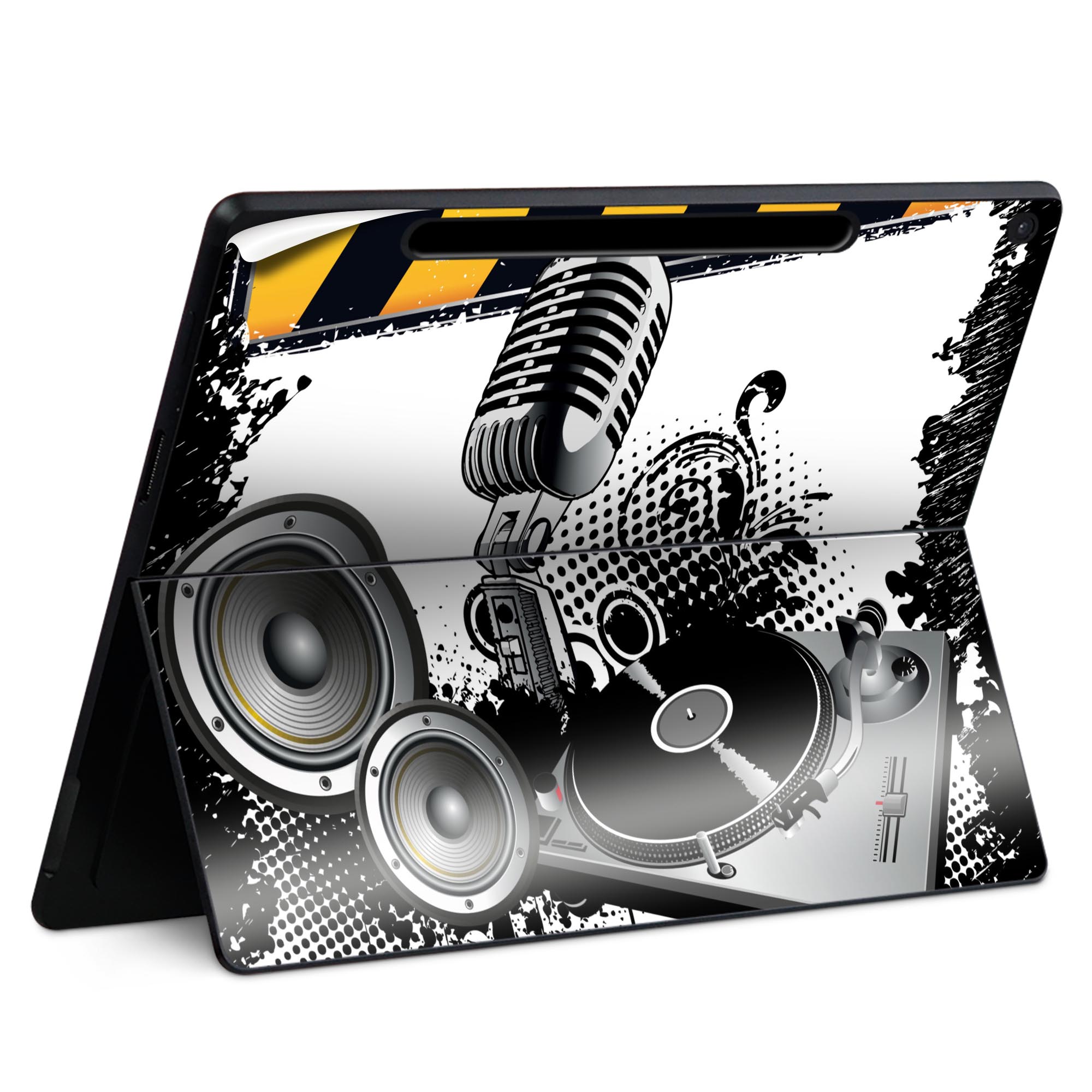 商品特徴・貼るだけでかんたん着せ替え、Surfac Pro 12インチ(2025) 共通対応デザインスキンシール・高精細プリントで写真と遜色のない仕上がり！半光沢シートでしっとりツヤのある表現力・ちょっとしたすり傷からSurface本体を保...