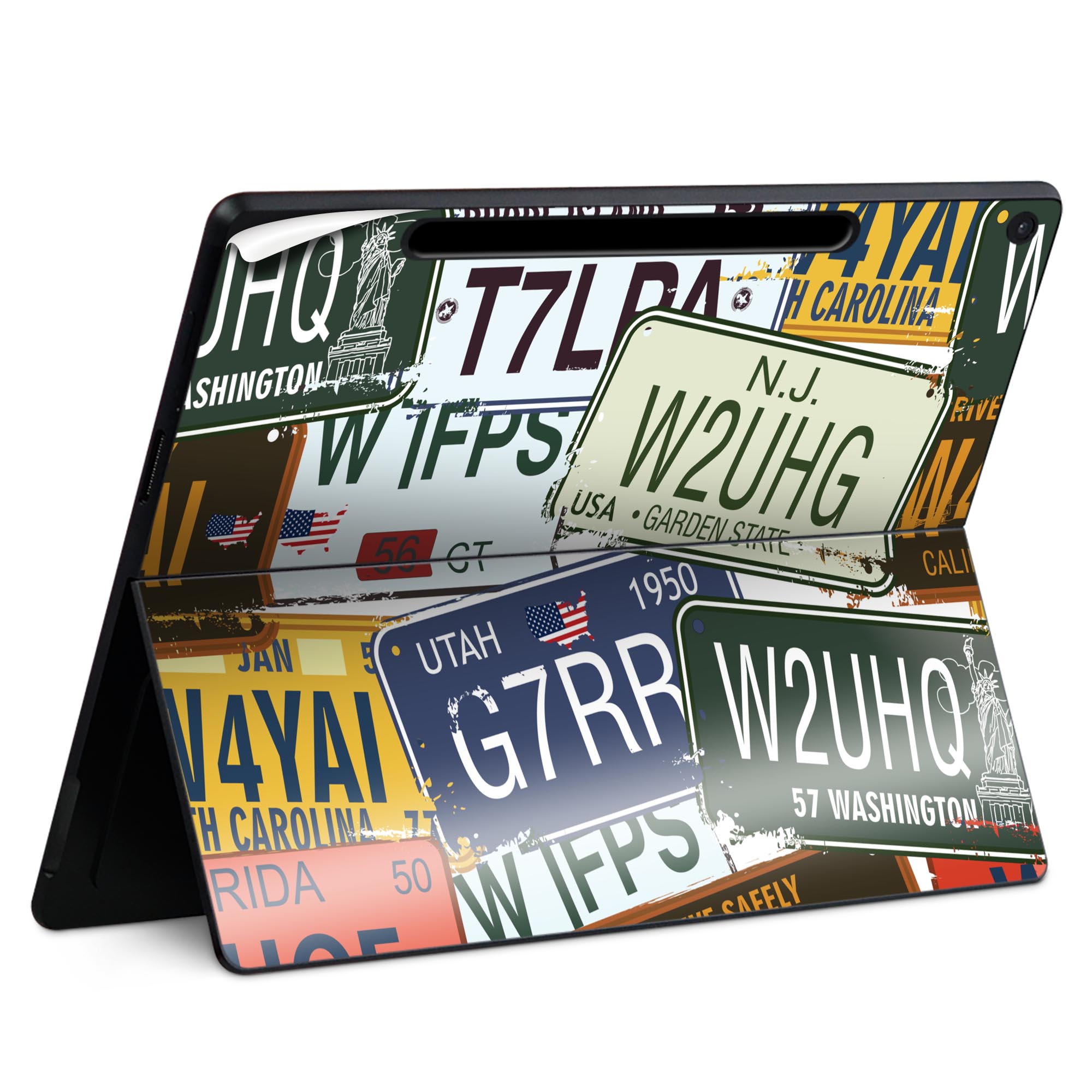 商品特徴・貼るだけでかんたん着せ替え、Surfac Pro 12インチ(2025) 共通対応デザインスキンシール・高精細プリントで写真と遜色のない仕上がり！半光沢シートでしっとりツヤのある表現力・ちょっとしたすり傷からSurface本体を保...