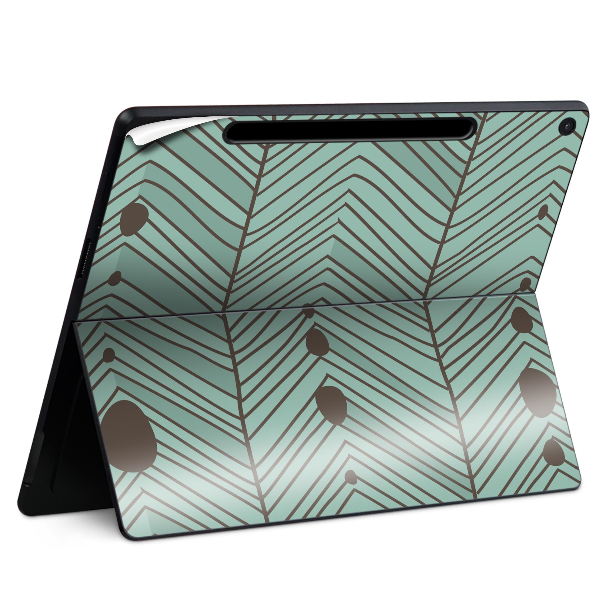 商品特徴・貼るだけでかんたん着せ替え、Surfac Pro 12インチ(2025) 共通対応デザインスキンシール・高精細プリントで写真と遜色のない仕上がり！半光沢シートでしっとりツヤのある表現力・ちょっとしたすり傷からSurface本体を保...