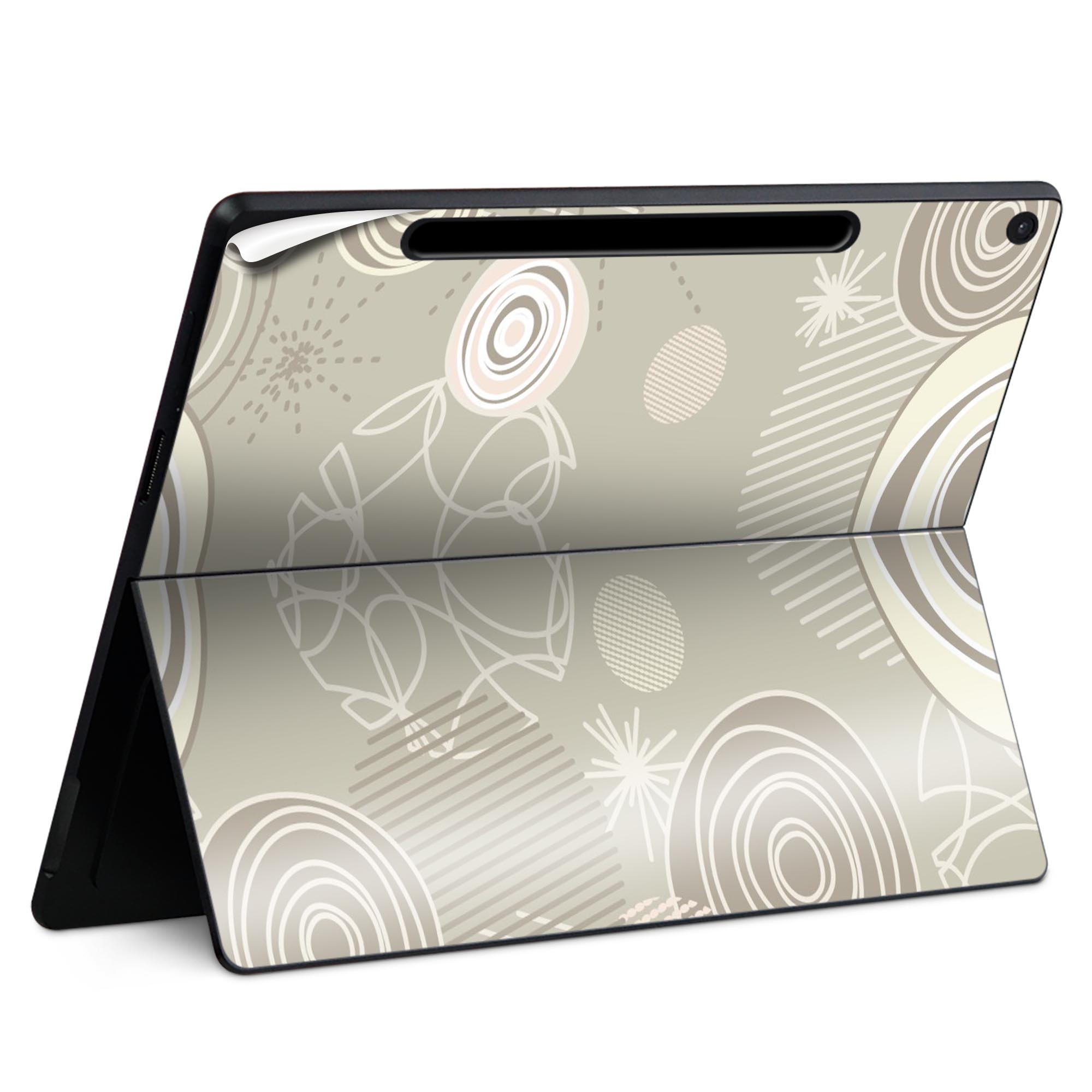 商品特徴・貼るだけでかんたん着せ替え、Surfac Pro 12インチ(2025) 共通対応デザインスキンシール・高精細プリントで写真と遜色のない仕上がり！半光沢シートでしっとりツヤのある表現力・ちょっとしたすり傷からSurface本体を保...