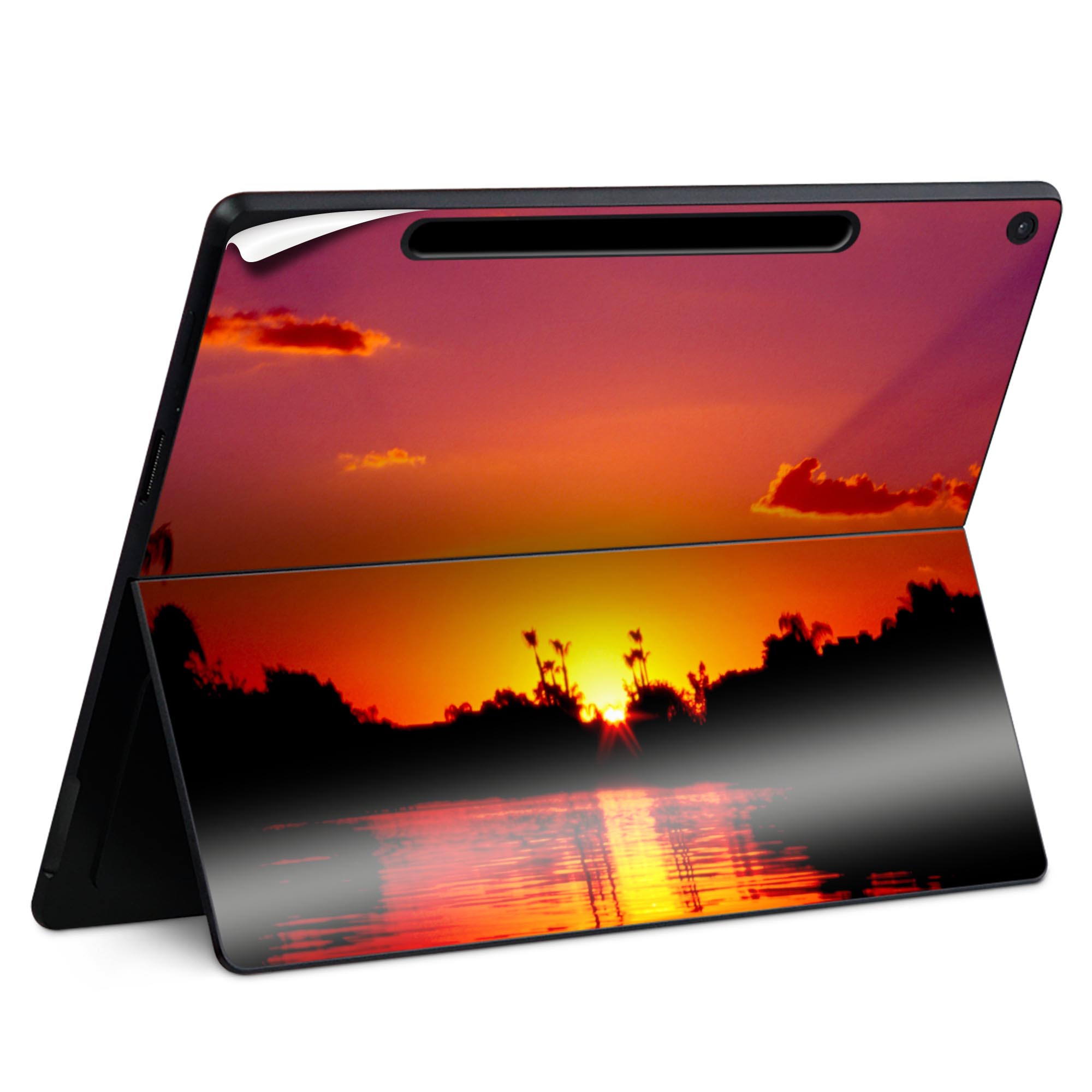 商品特徴・貼るだけでかんたん着せ替え、Surfac Pro 12インチ(2025) 共通対応デザインスキンシール・高精細プリントで写真と遜色のない仕上がり！半光沢シートでしっとりツヤのある表現力・ちょっとしたすり傷からSurface本体を保...