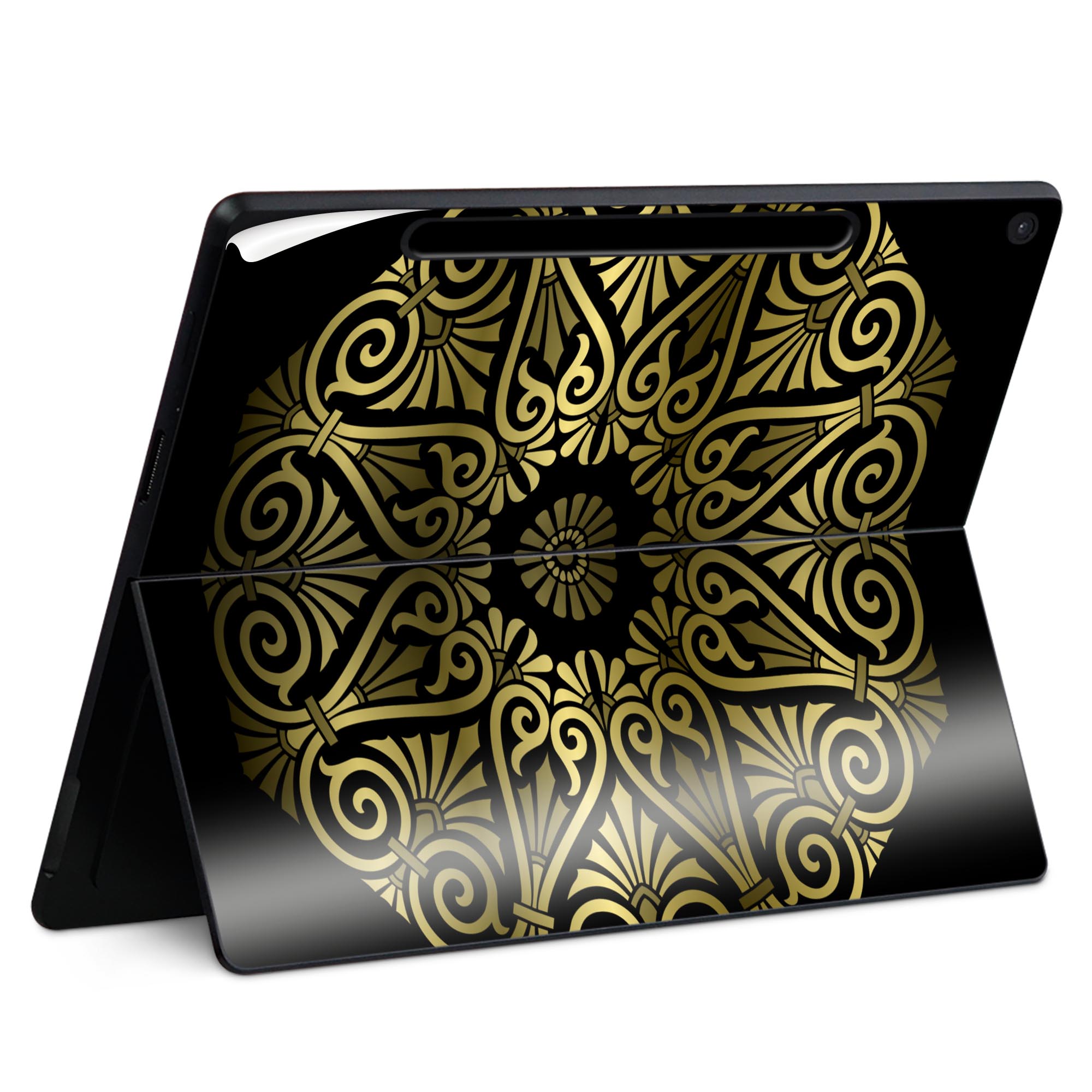 商品特徴・貼るだけでかんたん着せ替え、Surfac Pro 12インチ(2025) 共通対応デザインスキンシール・高精細プリントで写真と遜色のない仕上がり！半光沢シートでしっとりツヤのある表現力・ちょっとしたすり傷からSurface本体を保...