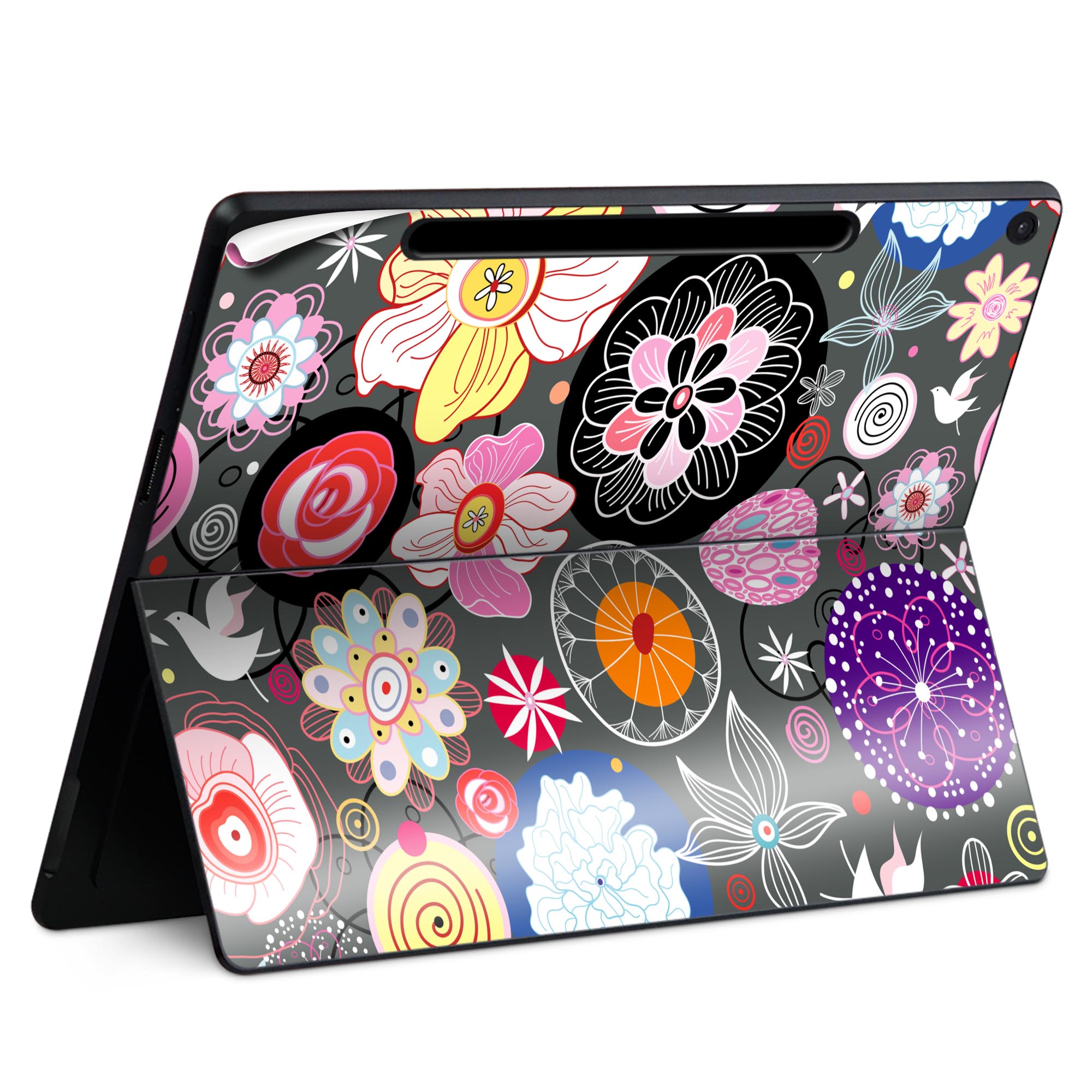 商品特徴・貼るだけでかんたん着せ替え、Surfac Pro 12インチ(2025) 共通対応デザインスキンシール・高精細プリントで写真と遜色のない仕上がり！半光沢シートでしっとりツヤのある表現力・ちょっとしたすり傷からSurface本体を保...