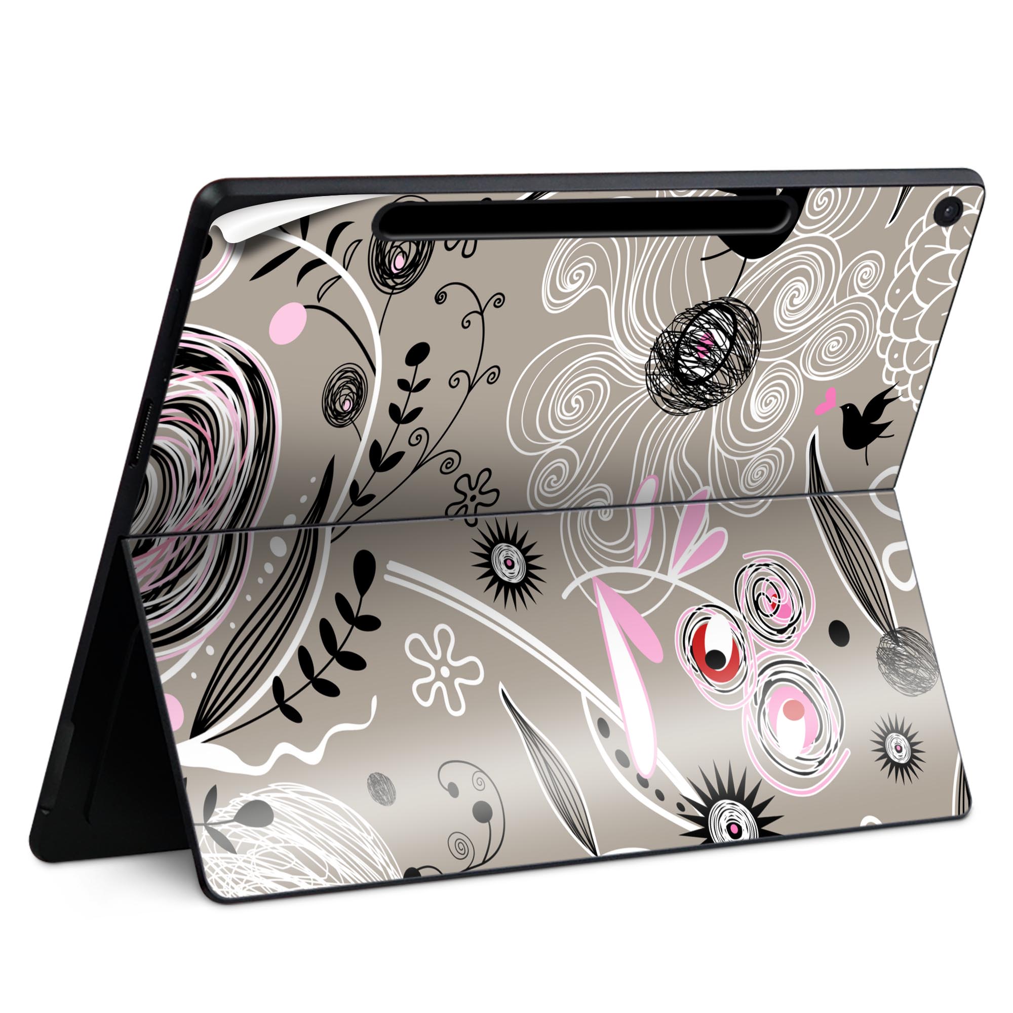 商品特徴・貼るだけでかんたん着せ替え、Surfac Pro 12インチ(2025) 共通対応デザインスキンシール・高精細プリントで写真と遜色のない仕上がり！半光沢シートでしっとりツヤのある表現力・ちょっとしたすり傷からSurface本体を保...