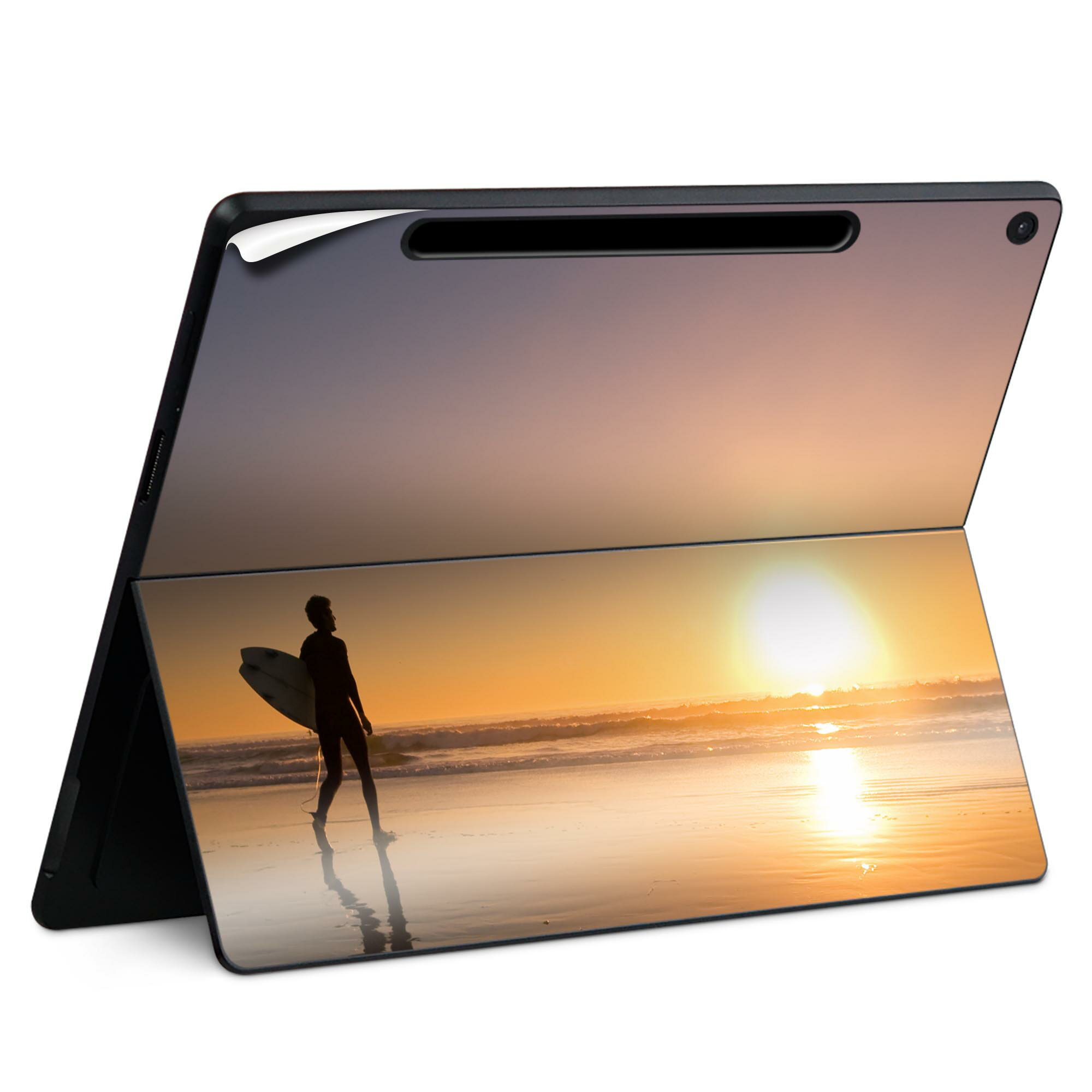 商品特徴・貼るだけでかんたん着せ替え、Surfac Pro 12インチ(2025) 共通対応デザインスキンシール・高精細プリントで写真と遜色のない仕上がり！半光沢シートでしっとりツヤのある表現力・ちょっとしたすり傷からSurface本体を保...