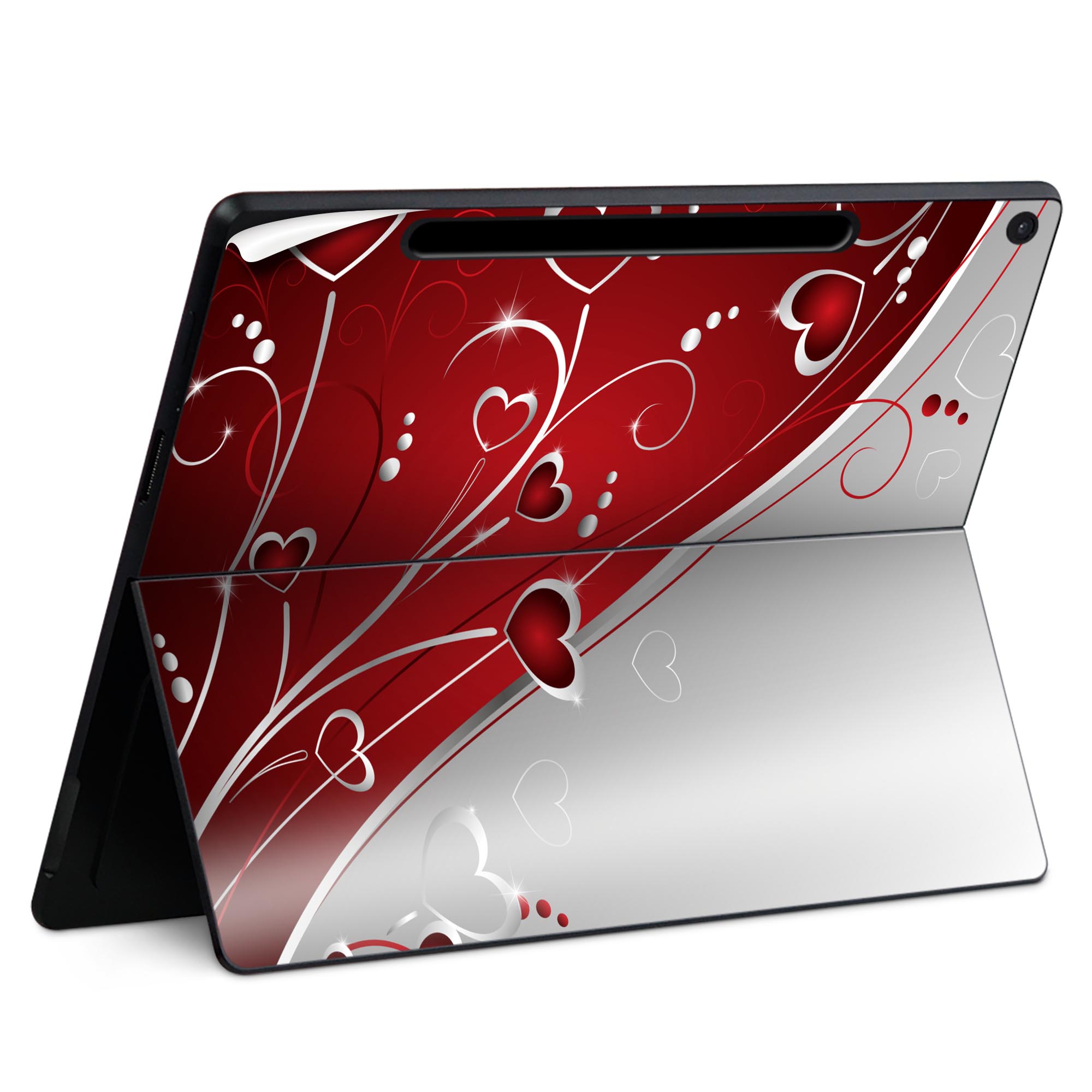 商品特徴・貼るだけでかんたん着せ替え、Surfac Pro 12インチ(2025) 共通対応デザインスキンシール・高精細プリントで写真と遜色のない仕上がり！半光沢シートでしっとりツヤのある表現力・ちょっとしたすり傷からSurface本体を保...