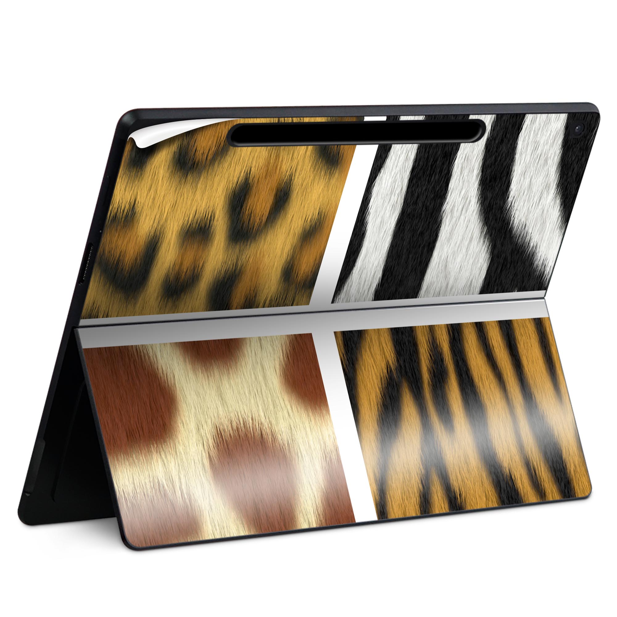 商品特徴・貼るだけでかんたん着せ替え、Surfac Pro 12インチ(2025) 共通対応デザインスキンシール・高精細プリントで写真と遜色のない仕上がり！半光沢シートでしっとりツヤのある表現力・ちょっとしたすり傷からSurface本体を保...