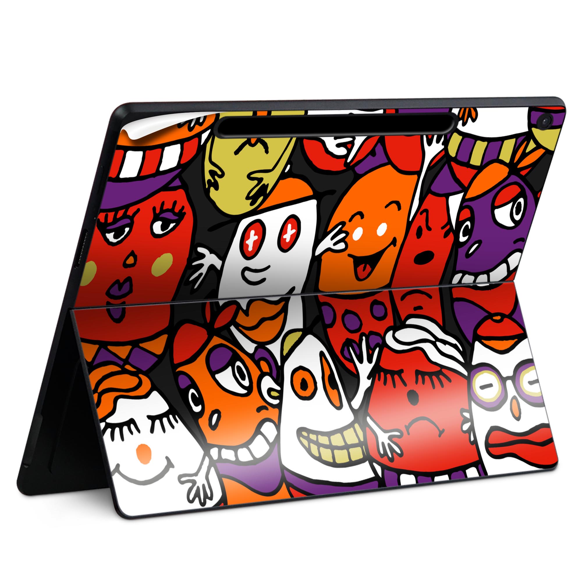 商品特徴・貼るだけでかんたん着せ替え、Surfac Pro 12インチ(2025) 共通対応デザインスキンシール・高精細プリントで写真と遜色のない仕上がり！半光沢シートでしっとりツヤのある表現力・ちょっとしたすり傷からSurface本体を保...