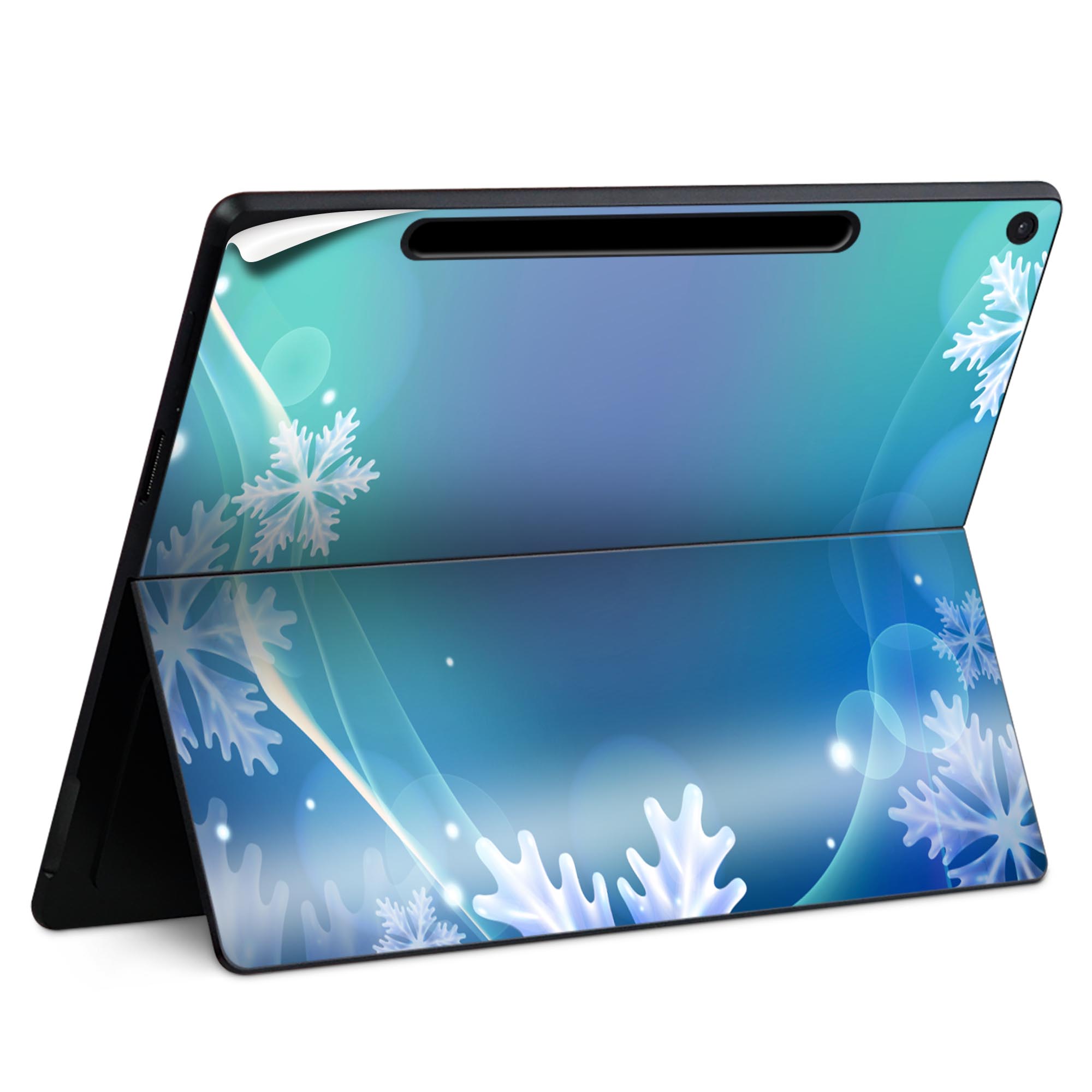 商品特徴・貼るだけでかんたん着せ替え、Surfac Pro 12インチ(2025) 共通対応デザインスキンシール・高精細プリントで写真と遜色のない仕上がり！半光沢シートでしっとりツヤのある表現力・ちょっとしたすり傷からSurface本体を保...