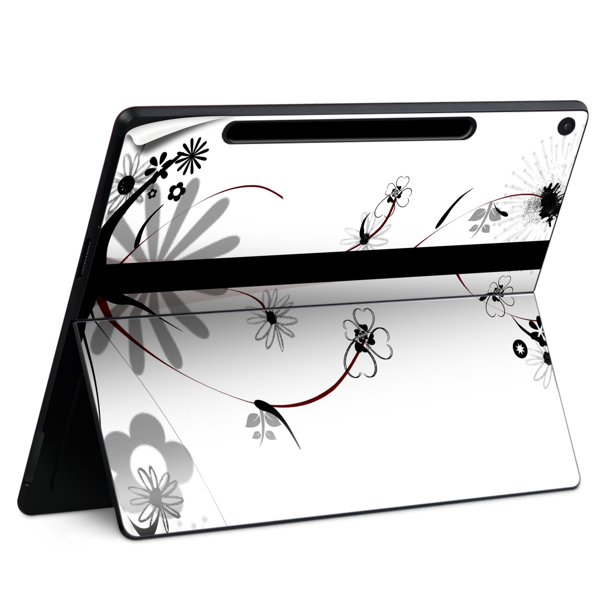 商品特徴・貼るだけでかんたん着せ替え、Surfac Pro 12インチ(2025) 共通対応デザインスキンシール・高精細プリントで写真と遜色のない仕上がり！半光沢シートでしっとりツヤのある表現力・ちょっとしたすり傷からSurface本体を保...