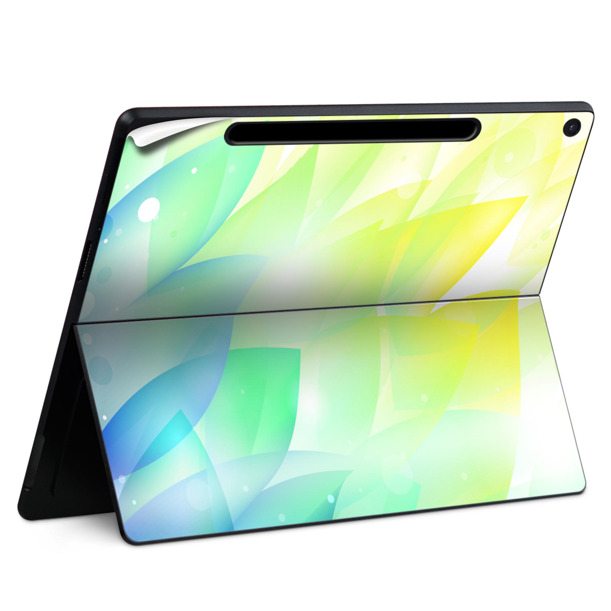 商品特徴・貼るだけでかんたん着せ替え、Surfac Pro 12インチ(2025) 共通対応デザインスキンシール・高精細プリントで写真と遜色のない仕上がり！半光沢シートでしっとりツヤのある表現力・ちょっとしたすり傷からSurface本体を保...