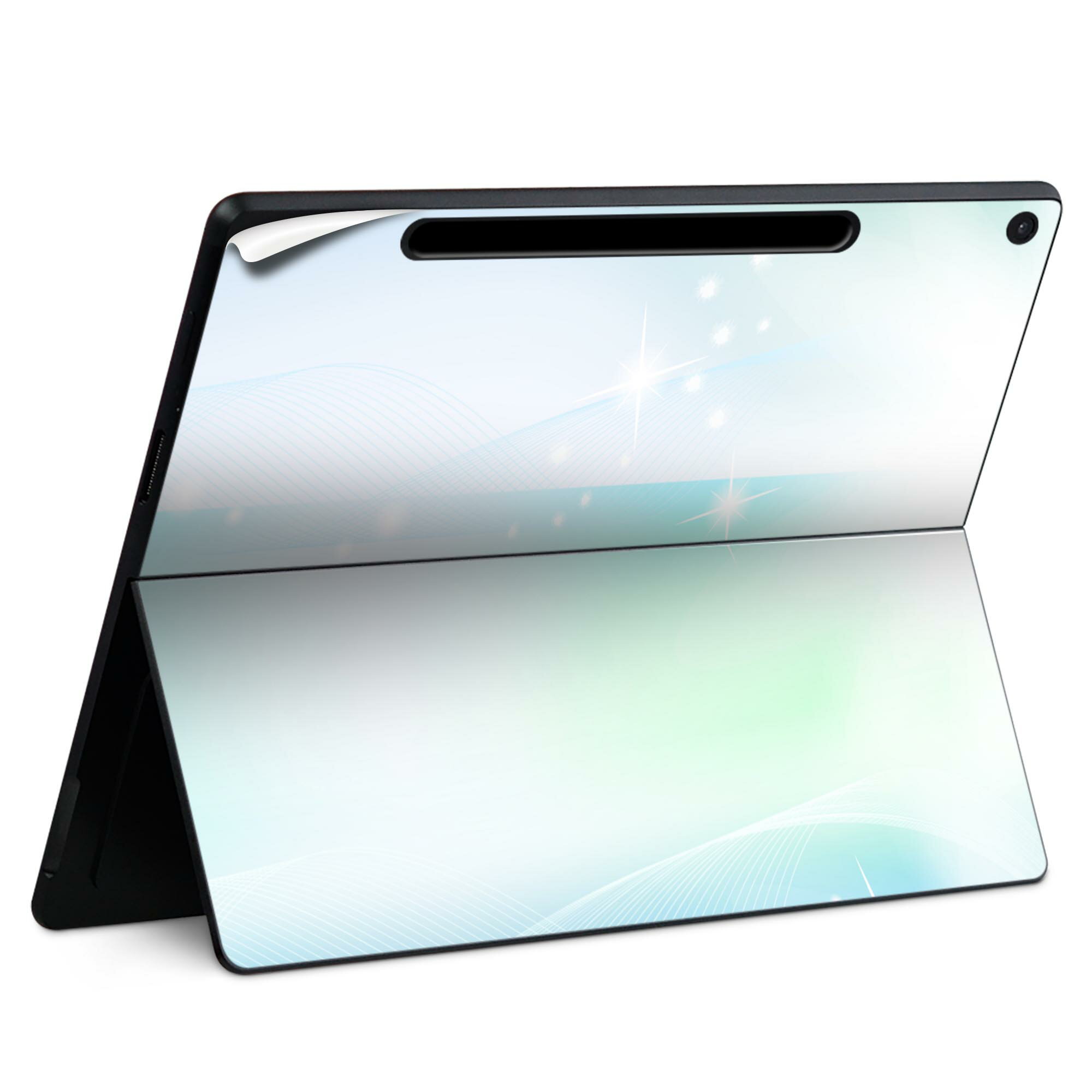 商品特徴・貼るだけでかんたん着せ替え、Surfac Pro 12インチ(2025) 共通対応デザインスキンシール・高精細プリントで写真と遜色のない仕上がり！半光沢シートでしっとりツヤのある表現力・ちょっとしたすり傷からSurface本体を保...