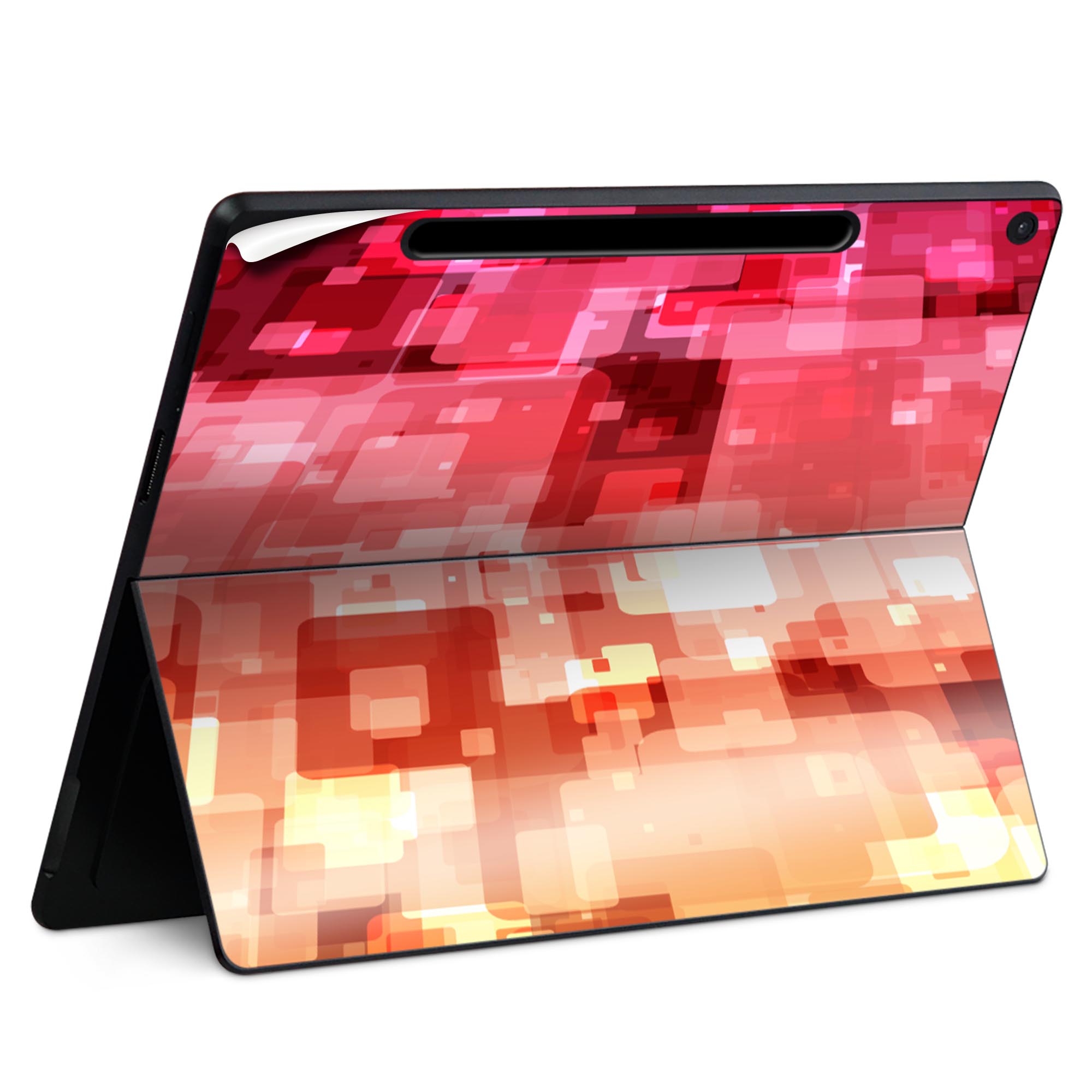 商品特徴・貼るだけでかんたん着せ替え、Surfac Pro 12インチ(2025) 共通対応デザインスキンシール・高精細プリントで写真と遜色のない仕上がり！半光沢シートでしっとりツヤのある表現力・ちょっとしたすり傷からSurface本体を保...