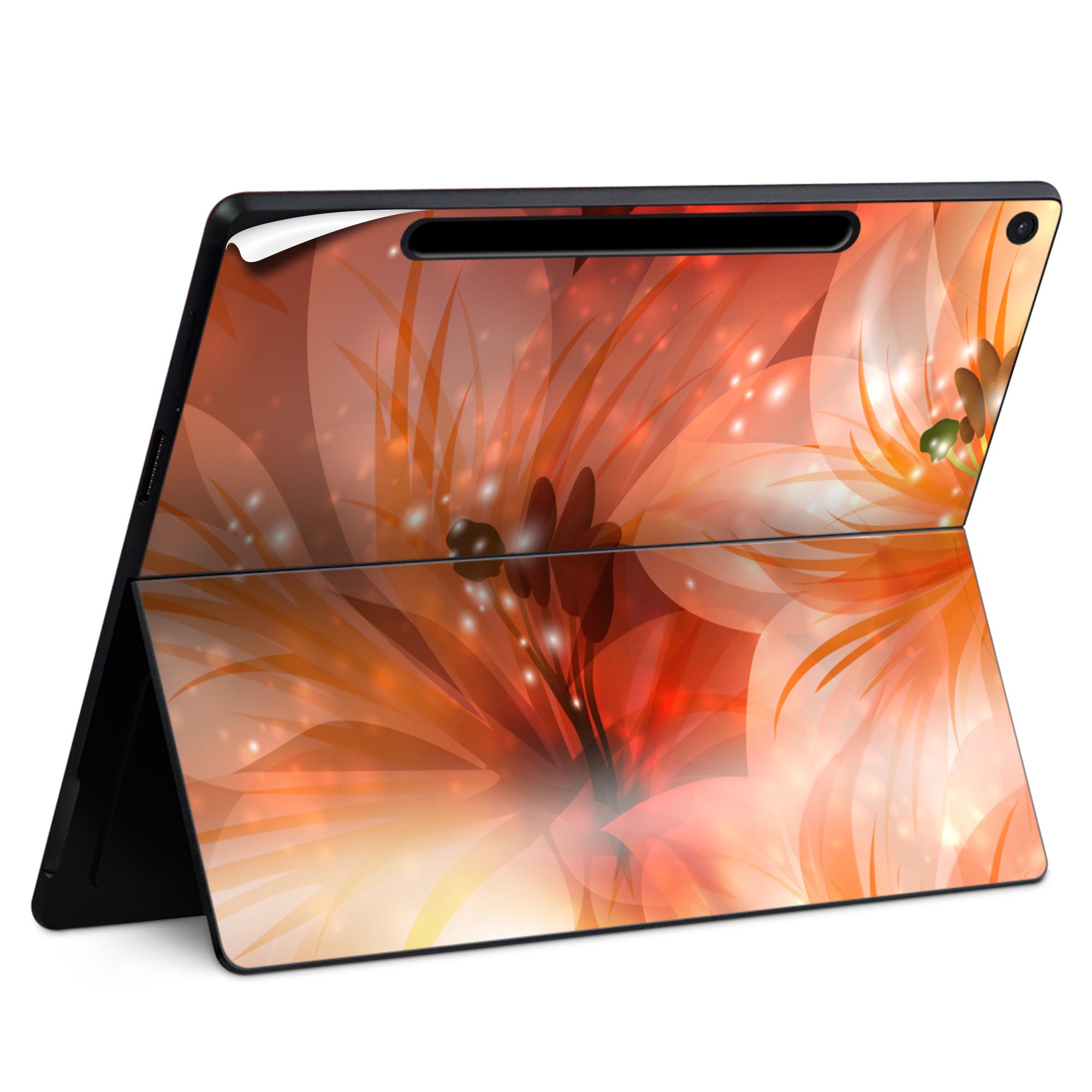 商品特徴・貼るだけでかんたん着せ替え、Surfac Pro 12インチ(2025) 共通対応デザインスキンシール・高精細プリントで写真と遜色のない仕上がり！半光沢シートでしっとりツヤのある表現力・ちょっとしたすり傷からSurface本体を保...