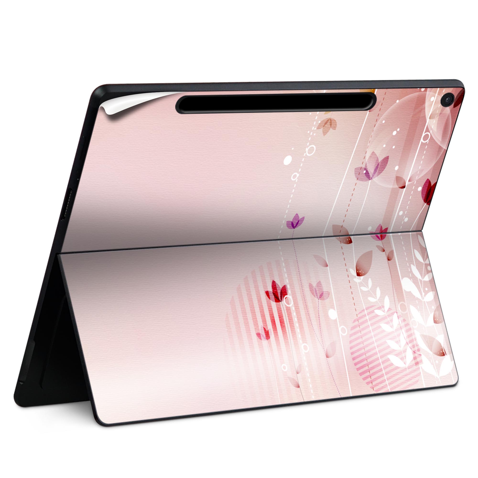 商品特徴・貼るだけでかんたん着せ替え、Surfac Pro 12インチ(2025) 共通対応デザインスキンシール・高精細プリントで写真と遜色のない仕上がり！半光沢シートでしっとりツヤのある表現力・ちょっとしたすり傷からSurface本体を保...