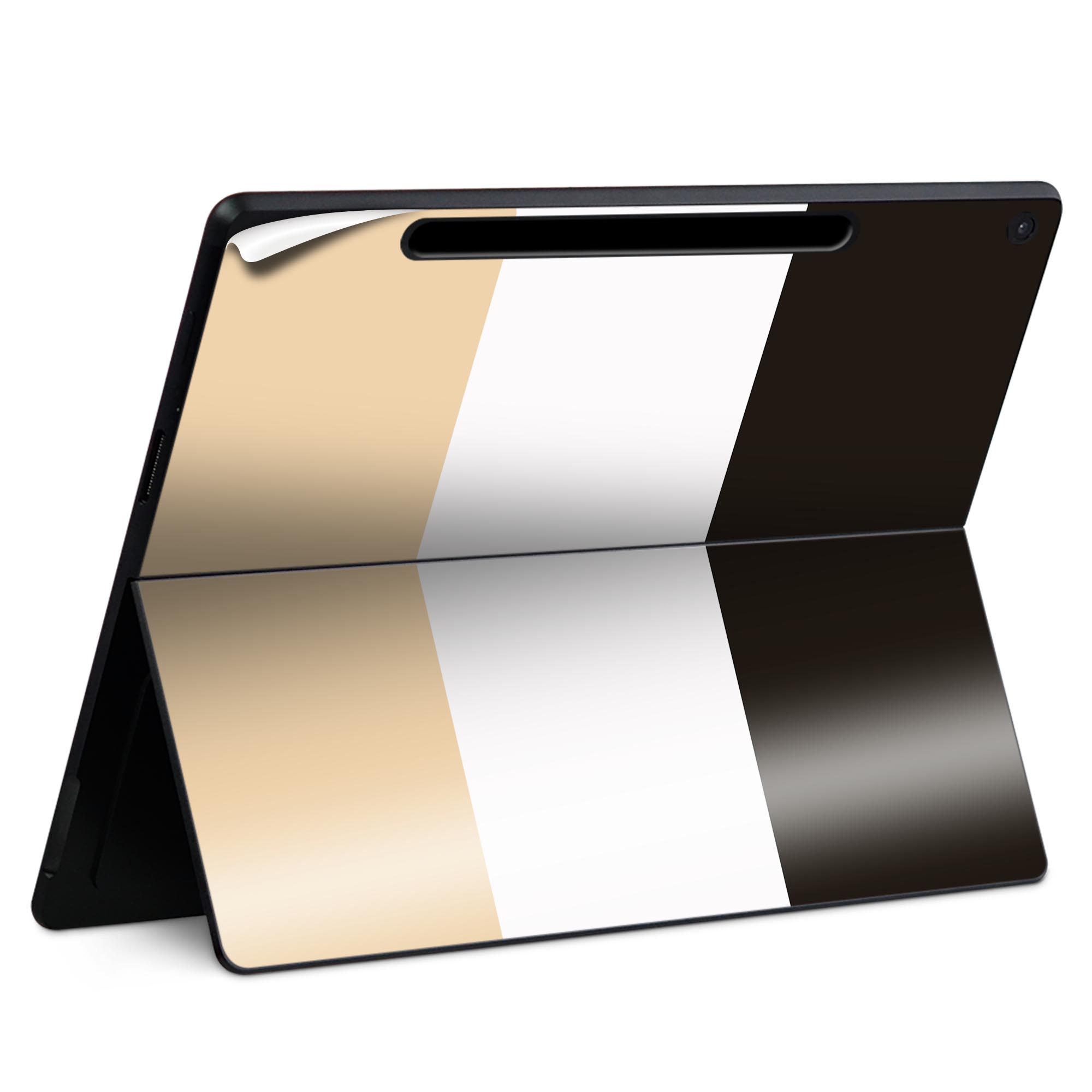 商品特徴・貼るだけでかんたん着せ替え、Surfac Pro 12インチ(2025) 共通対応デザインスキンシール・高精細プリントで写真と遜色のない仕上がり！半光沢シートでしっとりツヤのある表現力・ちょっとしたすり傷からSurface本体を保...