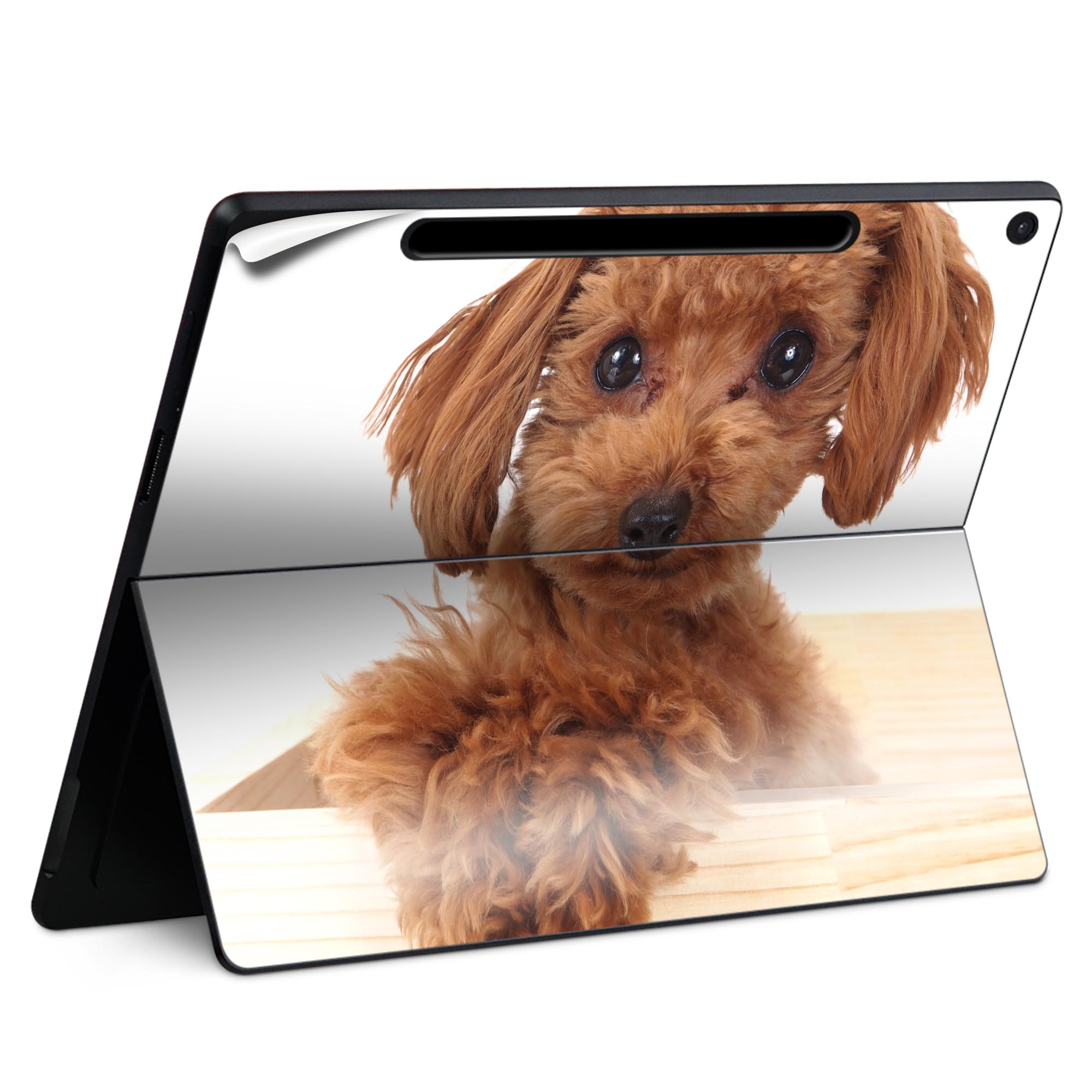 商品特徴・貼るだけでかんたん着せ替え、Surfac Pro 12インチ(2025) 共通対応デザインスキンシール・高精細プリントで写真と遜色のない仕上がり！半光沢シートでしっとりツヤのある表現力・ちょっとしたすり傷からSurface本体を保...