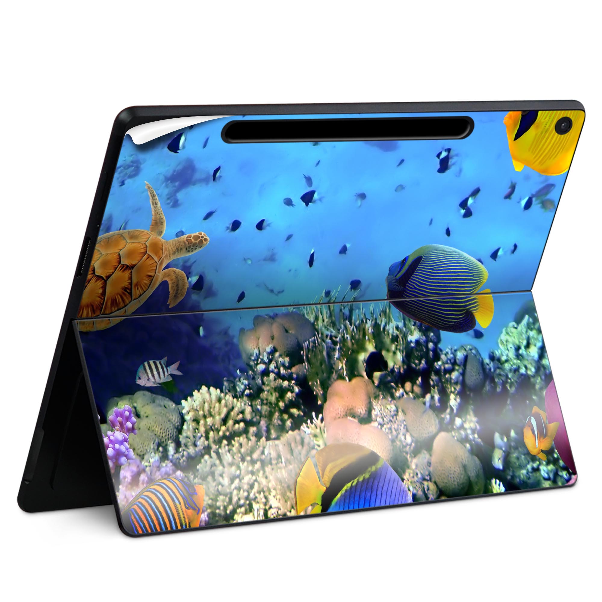 商品特徴・貼るだけでかんたん着せ替え、Surfac Pro 12インチ(2025) 共通対応デザインスキンシール・高精細プリントで写真と遜色のない仕上がり！半光沢シートでしっとりツヤのある表現力・ちょっとしたすり傷からSurface本体を保...