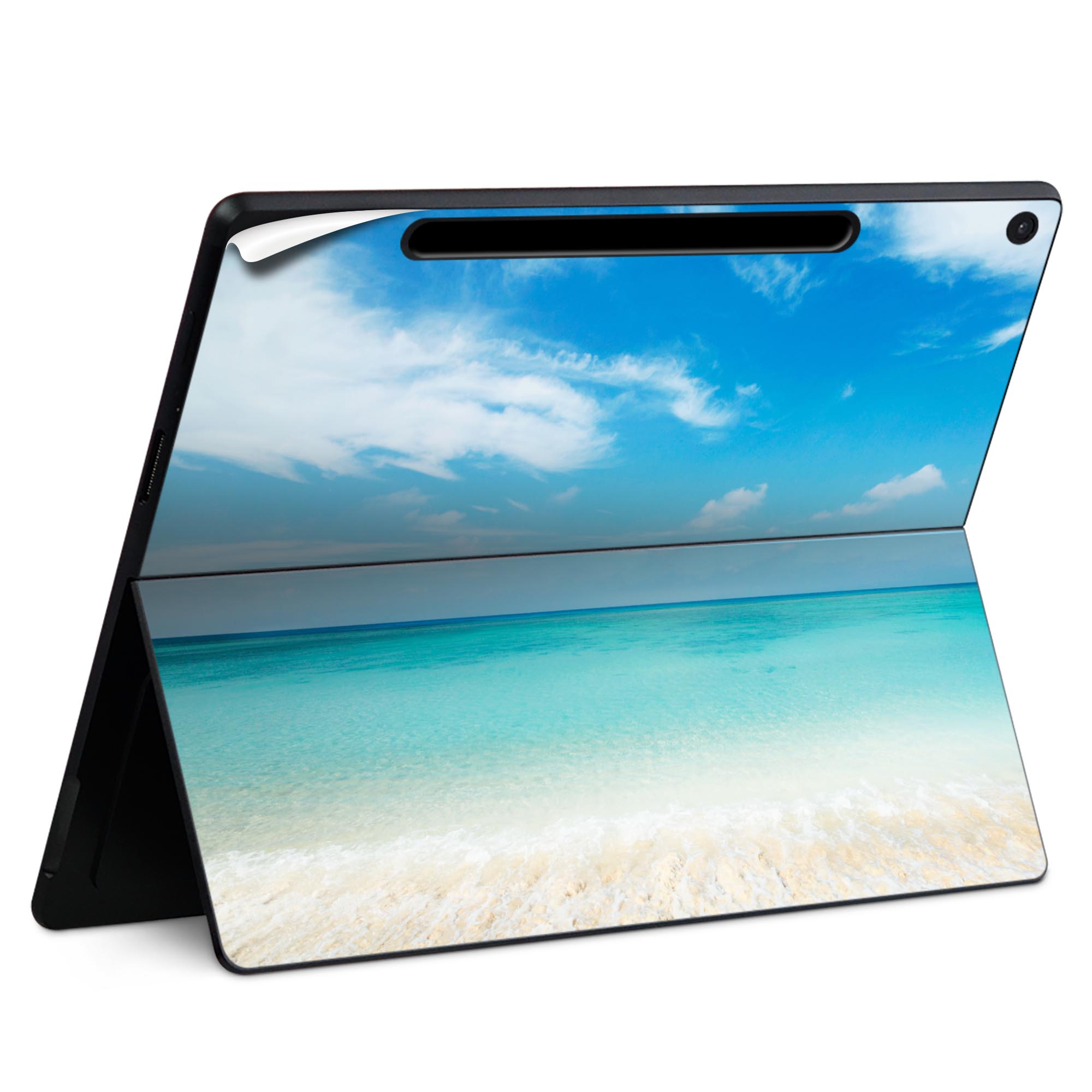 商品特徴・貼るだけでかんたん着せ替え、Surfac Pro 12インチ(2025) 共通対応デザインスキンシール・高精細プリントで写真と遜色のない仕上がり！半光沢シートでしっとりツヤのある表現力・ちょっとしたすり傷からSurface本体を保...