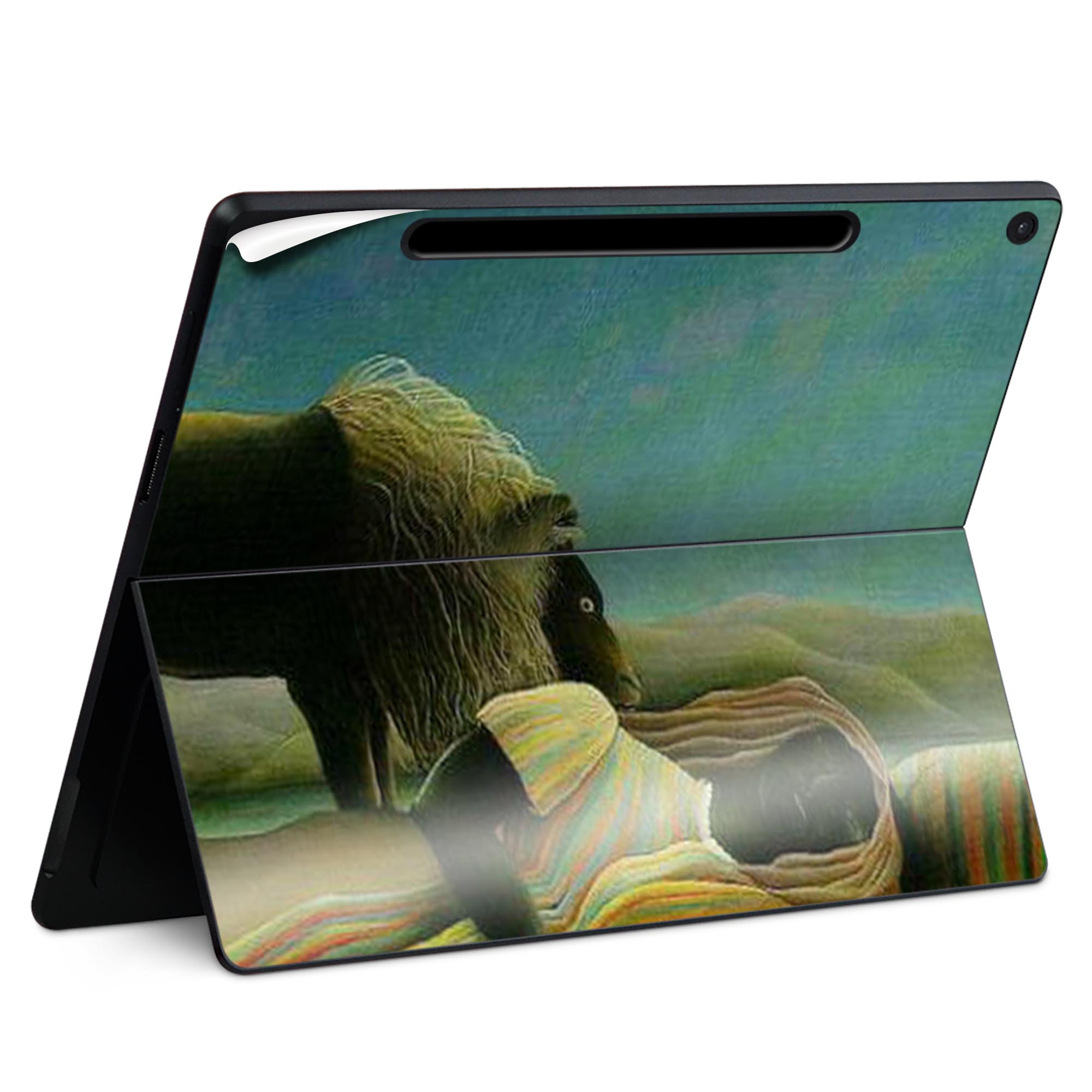 商品特徴・貼るだけでかんたん着せ替え、Surfac Pro 12インチ(2025) 共通対応デザインスキンシール・高精細プリントで写真と遜色のない仕上がり！半光沢シートでしっとりツヤのある表現力・ちょっとしたすり傷からSurface本体を保...