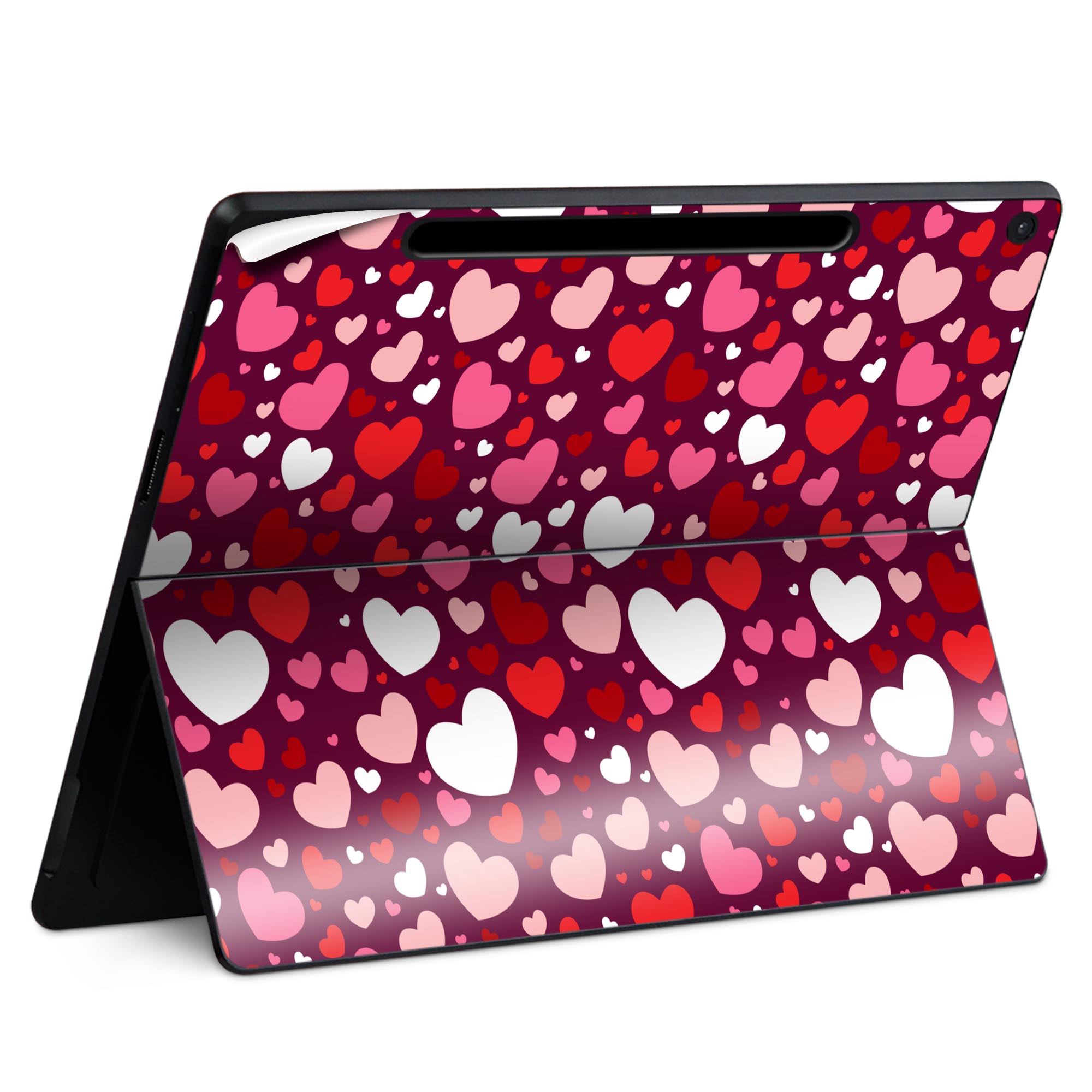 商品特徴・貼るだけでかんたん着せ替え、Surfac Pro 12インチ(2025) 共通対応デザインスキンシール・高精細プリントで写真と遜色のない仕上がり！半光沢シートでしっとりツヤのある表現力・ちょっとしたすり傷からSurface本体を保...