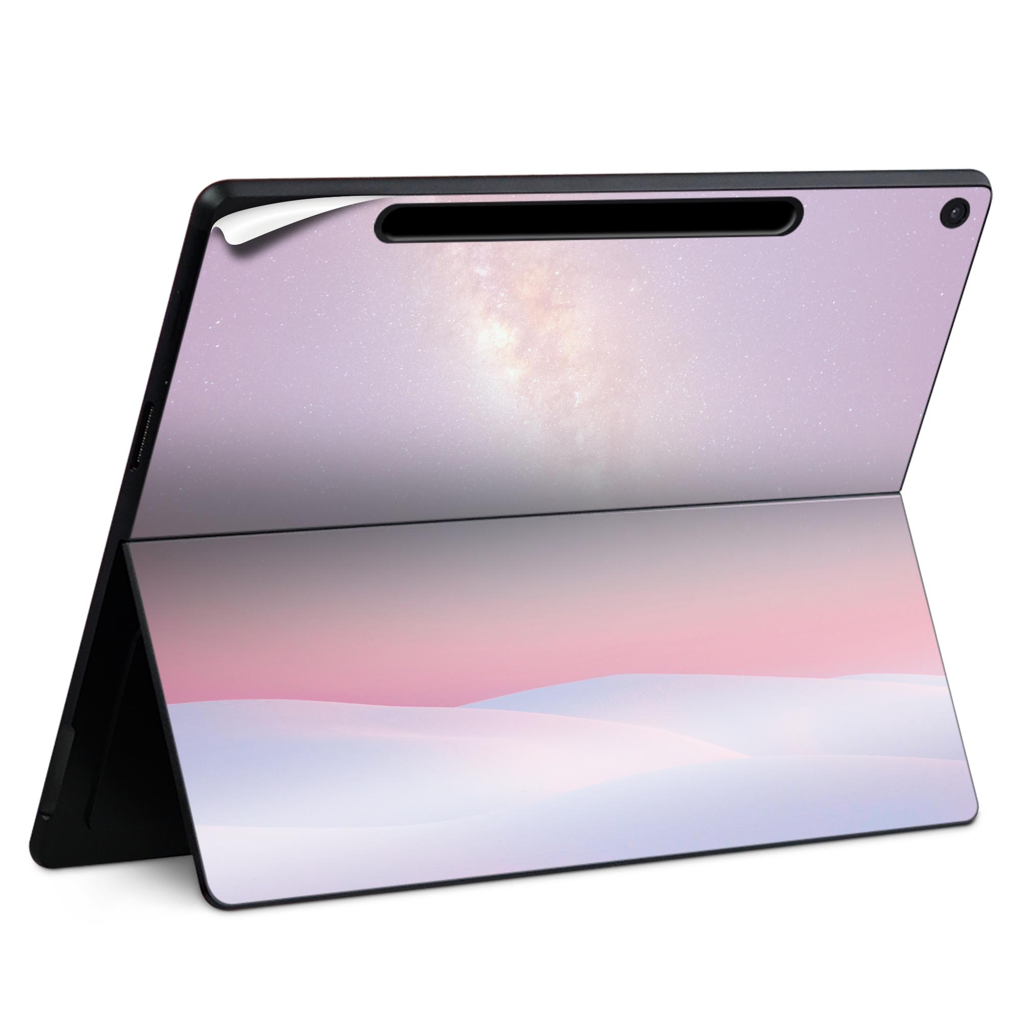 商品特徴・貼るだけでかんたん着せ替え、Surfac Pro 12インチ(2025) 共通対応デザインスキンシール・高精細プリントで写真と遜色のない仕上がり！半光沢シートでしっとりツヤのある表現力・ちょっとしたすり傷からSurface本体を保...