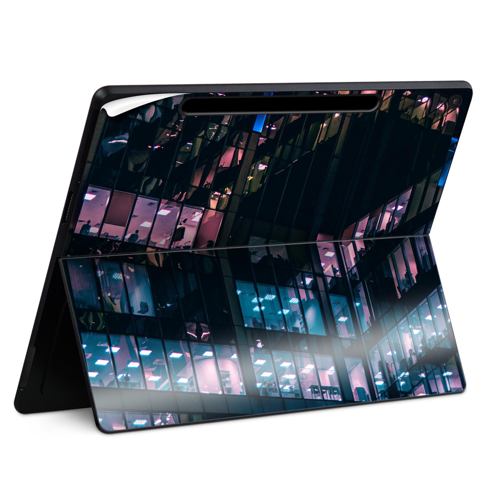 商品特徴・貼るだけでかんたん着せ替え、Surfac Pro 12インチ(2025) 共通対応デザインスキンシール・高精細プリントで写真と遜色のない仕上がり！半光沢シートでしっとりツヤのある表現力・ちょっとしたすり傷からSurface本体を保...