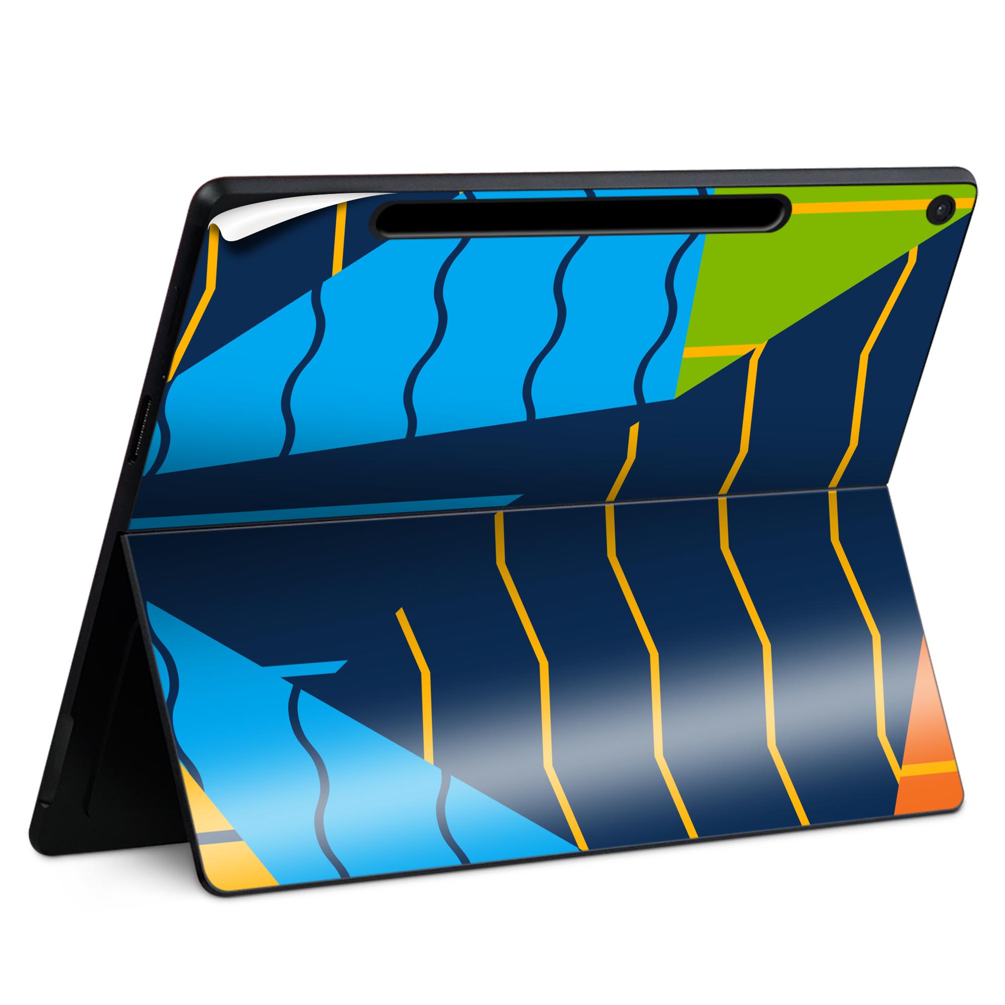 商品特徴・貼るだけでかんたん着せ替え、Surfac Pro 12インチ(2025) 共通対応デザインスキンシール・高精細プリントで写真と遜色のない仕上がり！半光沢シートでしっとりツヤのある表現力・ちょっとしたすり傷からSurface本体を保...