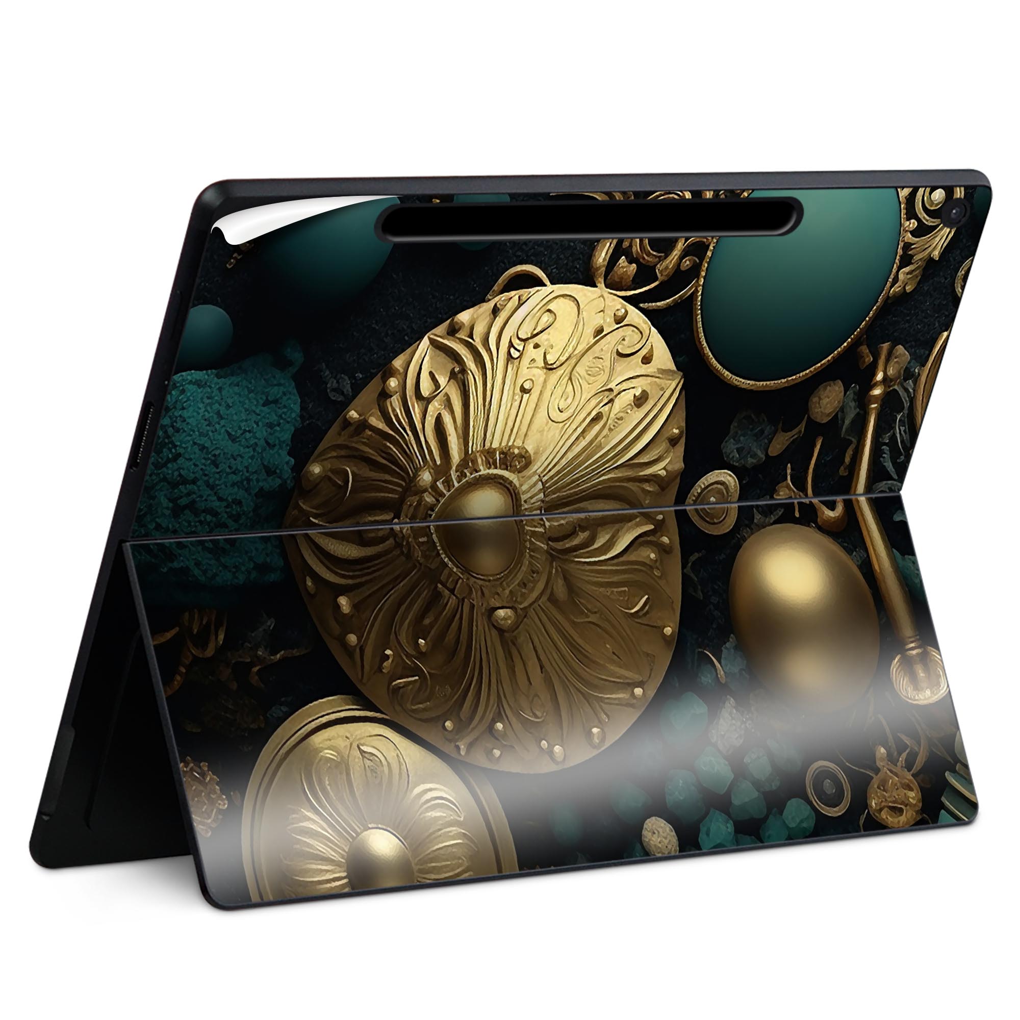 商品特徴・貼るだけでかんたん着せ替え、Surfac Pro 12インチ(2025) 共通対応デザインスキンシール・高精細プリントで写真と遜色のない仕上がり！半光沢シートでしっとりツヤのある表現力・ちょっとしたすり傷からSurface本体を保...