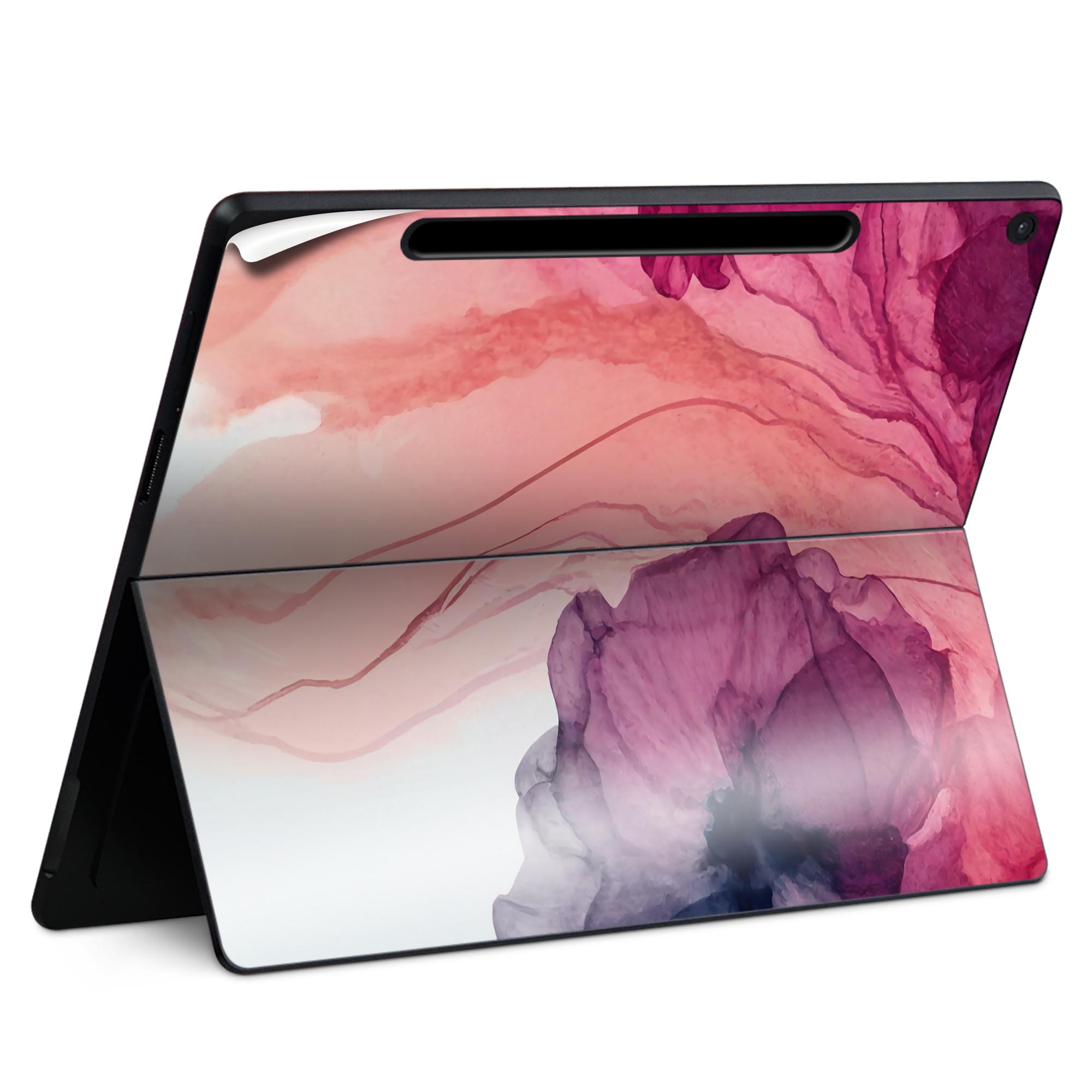 商品特徴・貼るだけでかんたん着せ替え、Surfac Pro 12インチ(2025) 共通対応デザインスキンシール・高精細プリントで写真と遜色のない仕上がり！半光沢シートでしっとりツヤのある表現力・ちょっとしたすり傷からSurface本体を保...