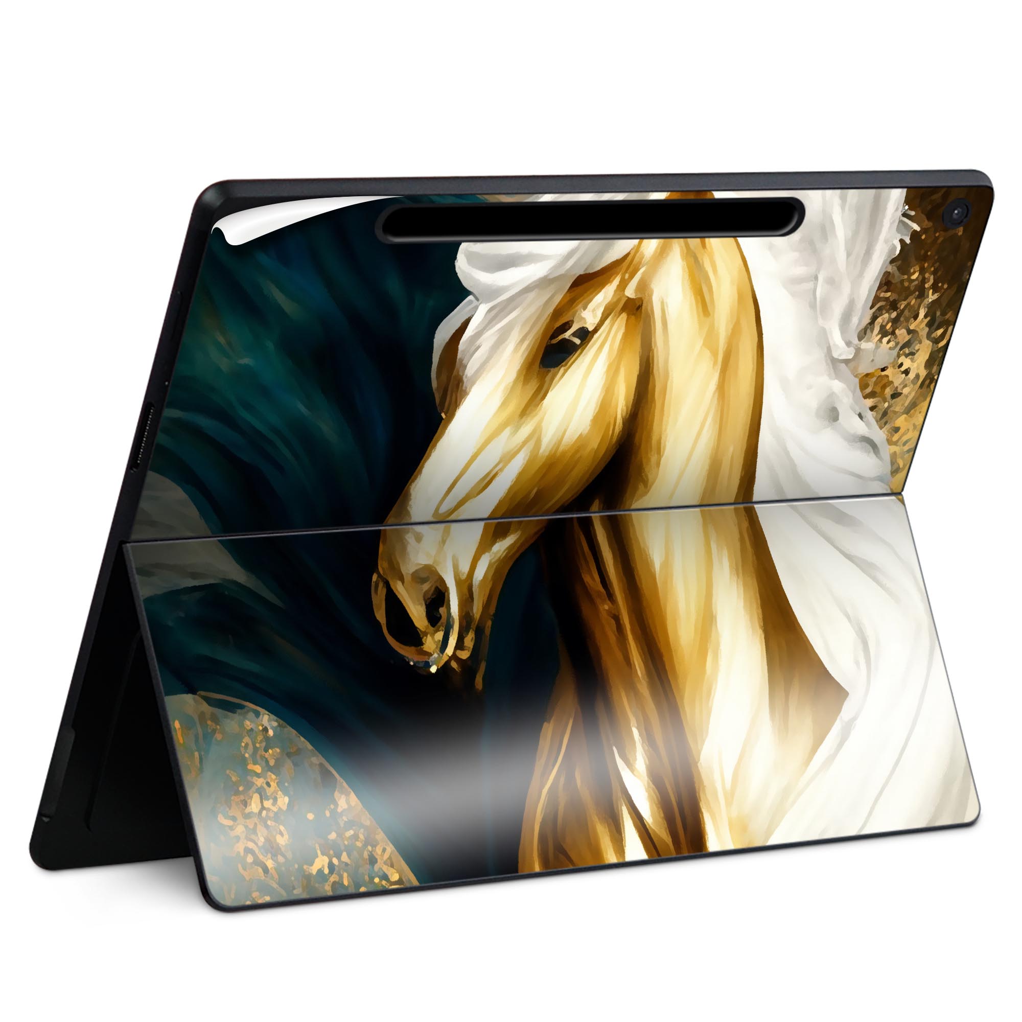 商品特徴・貼るだけでかんたん着せ替え、Surfac Pro 12インチ(2025) 共通対応デザインスキンシール・高精細プリントで写真と遜色のない仕上がり！半光沢シートでしっとりツヤのある表現力・ちょっとしたすり傷からSurface本体を保...